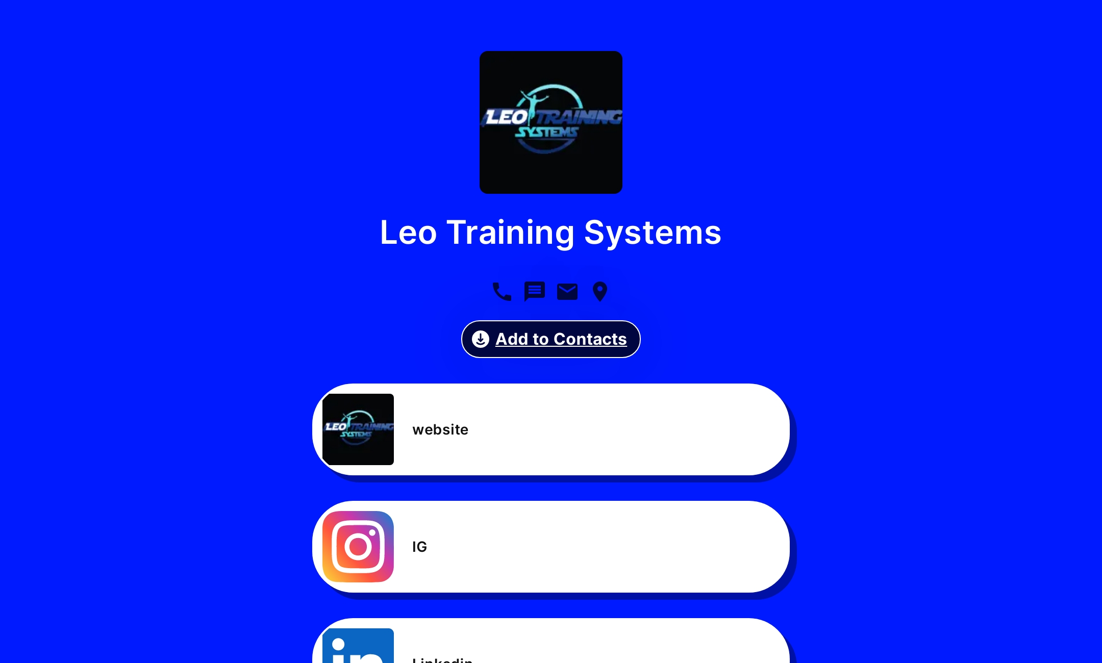 Leo Training Systems' Flowpage