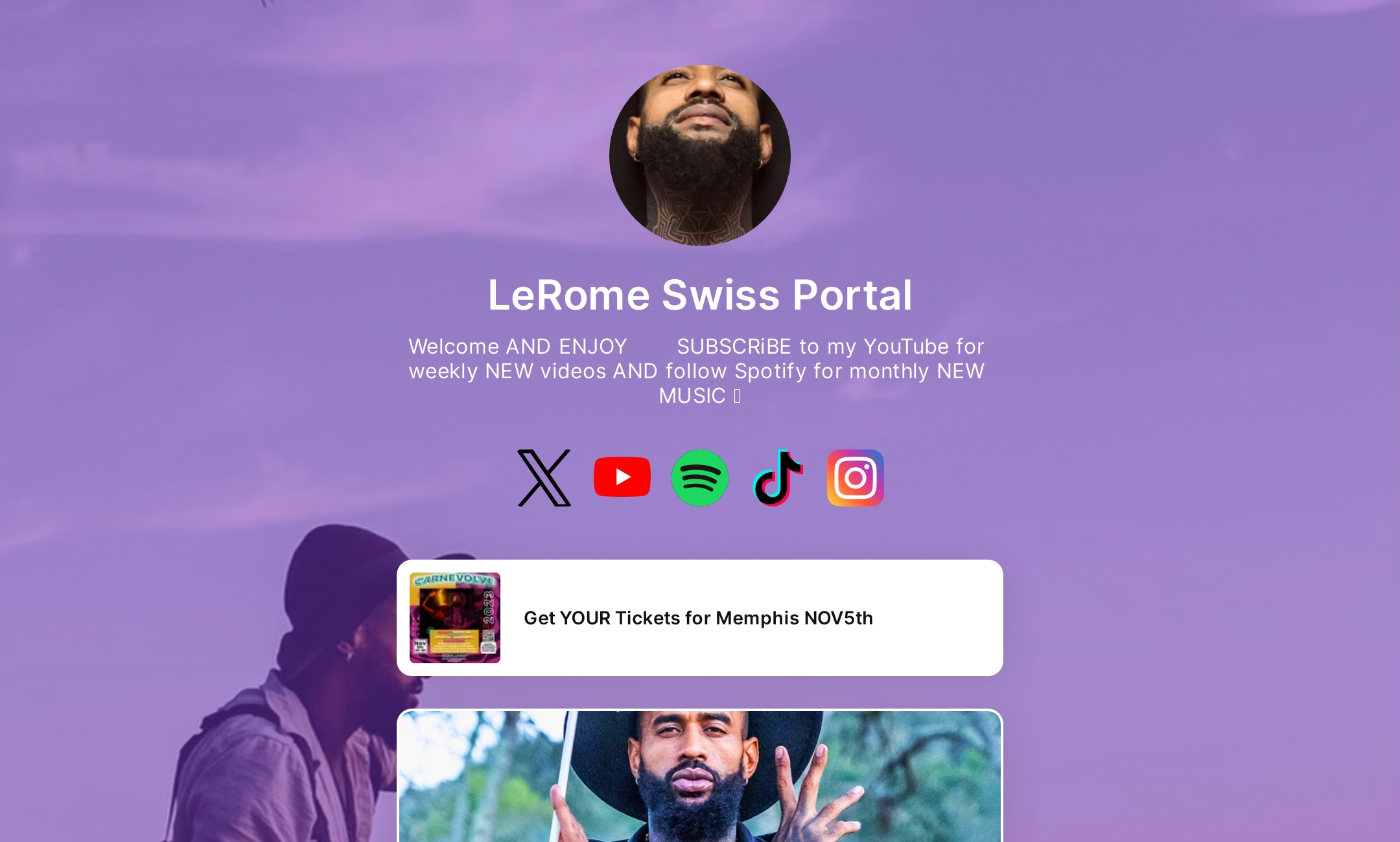 LeRome Swiss Portal's Flowpage