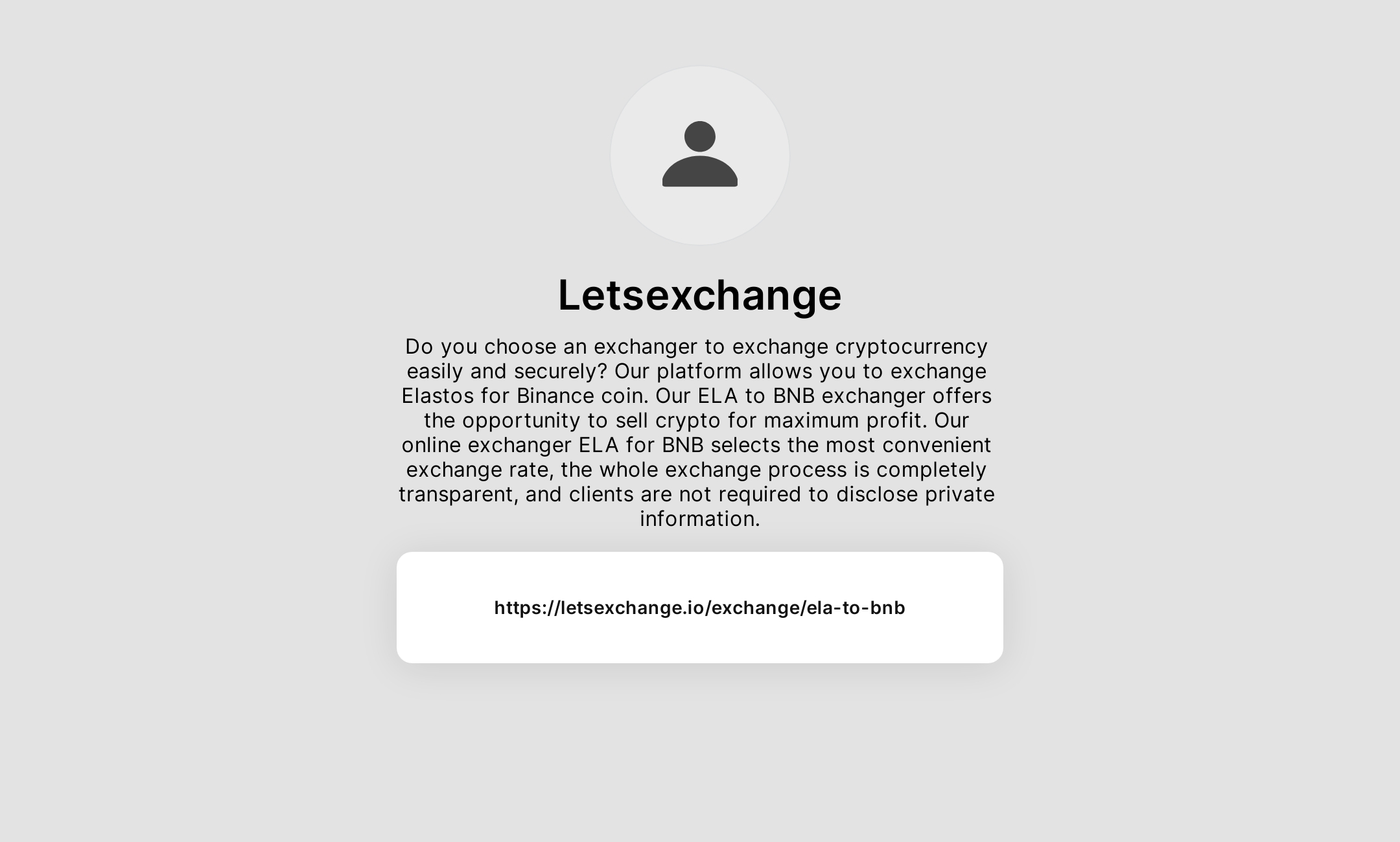 Letsexchange's Flowpage