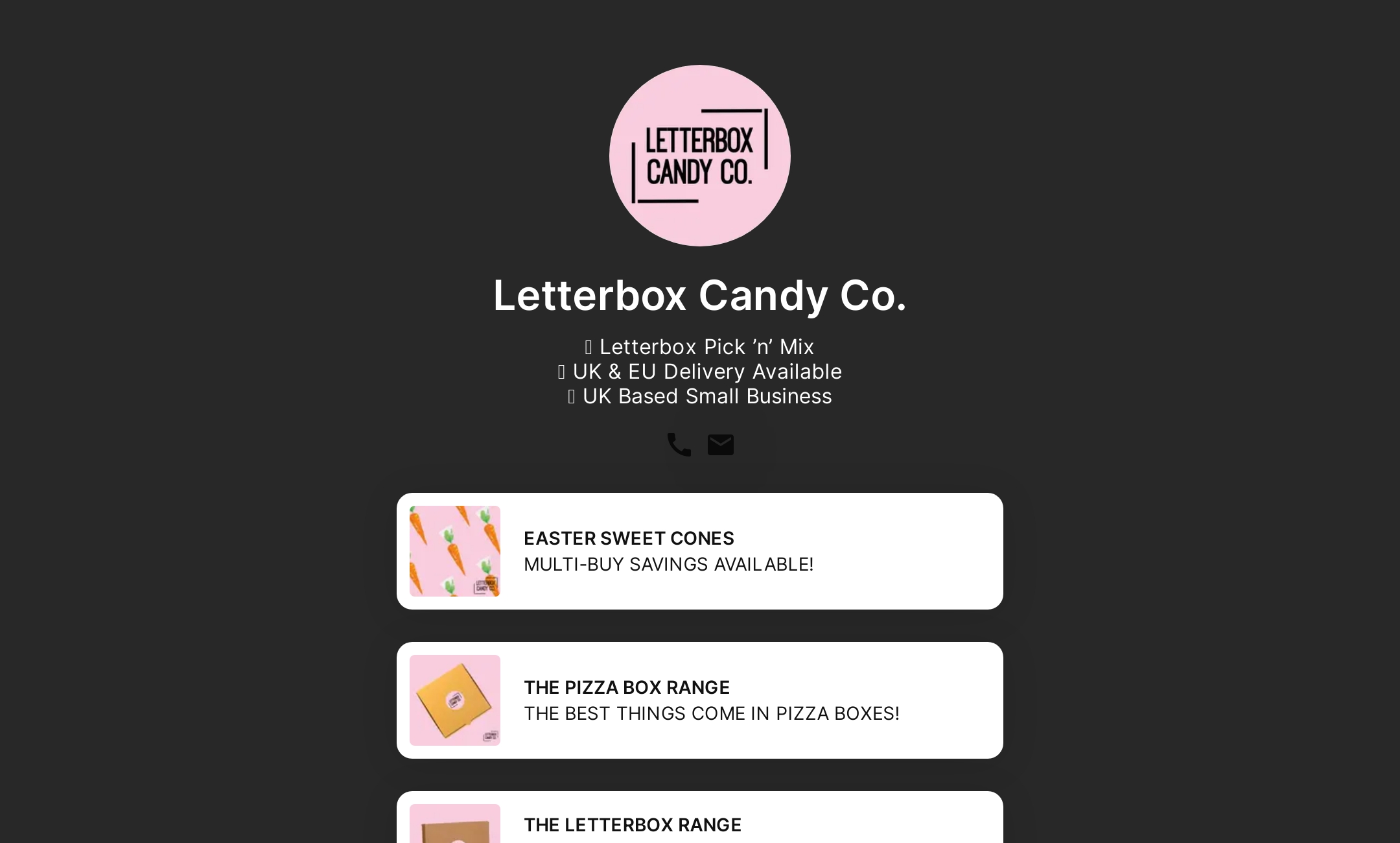 Letterbox Candy Co.'s Flowpage