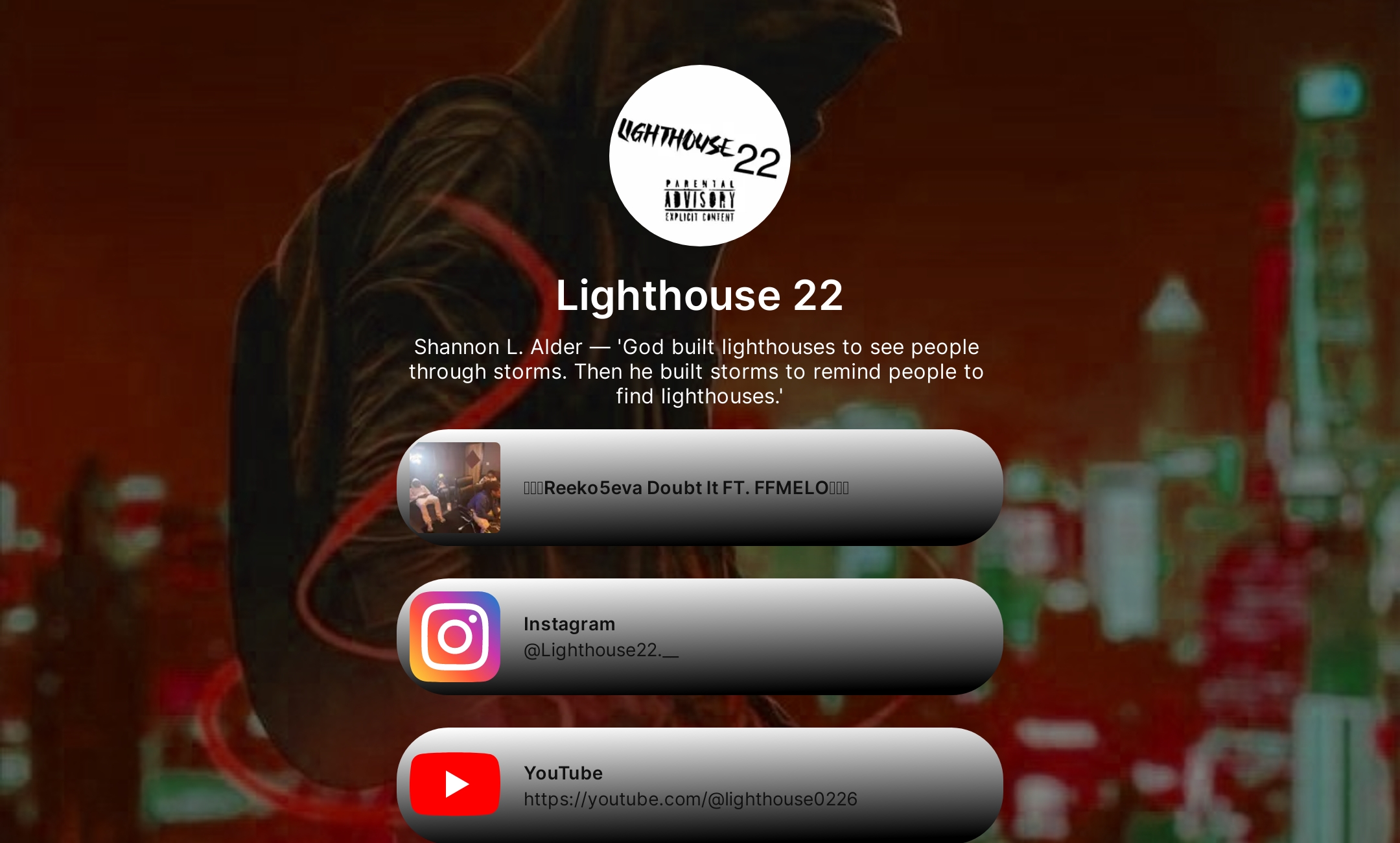 Lighthouse 22's Flowpage