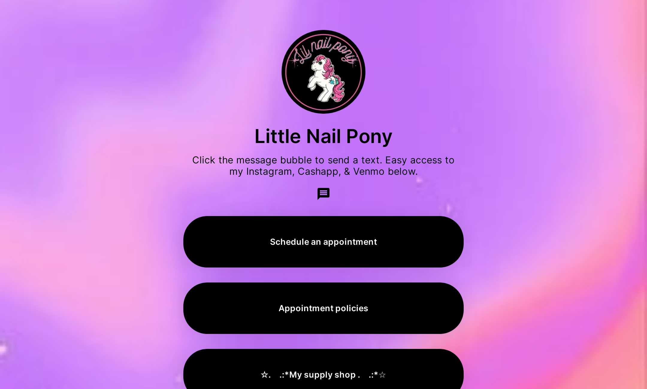 Little Nail Pony's Flowpage