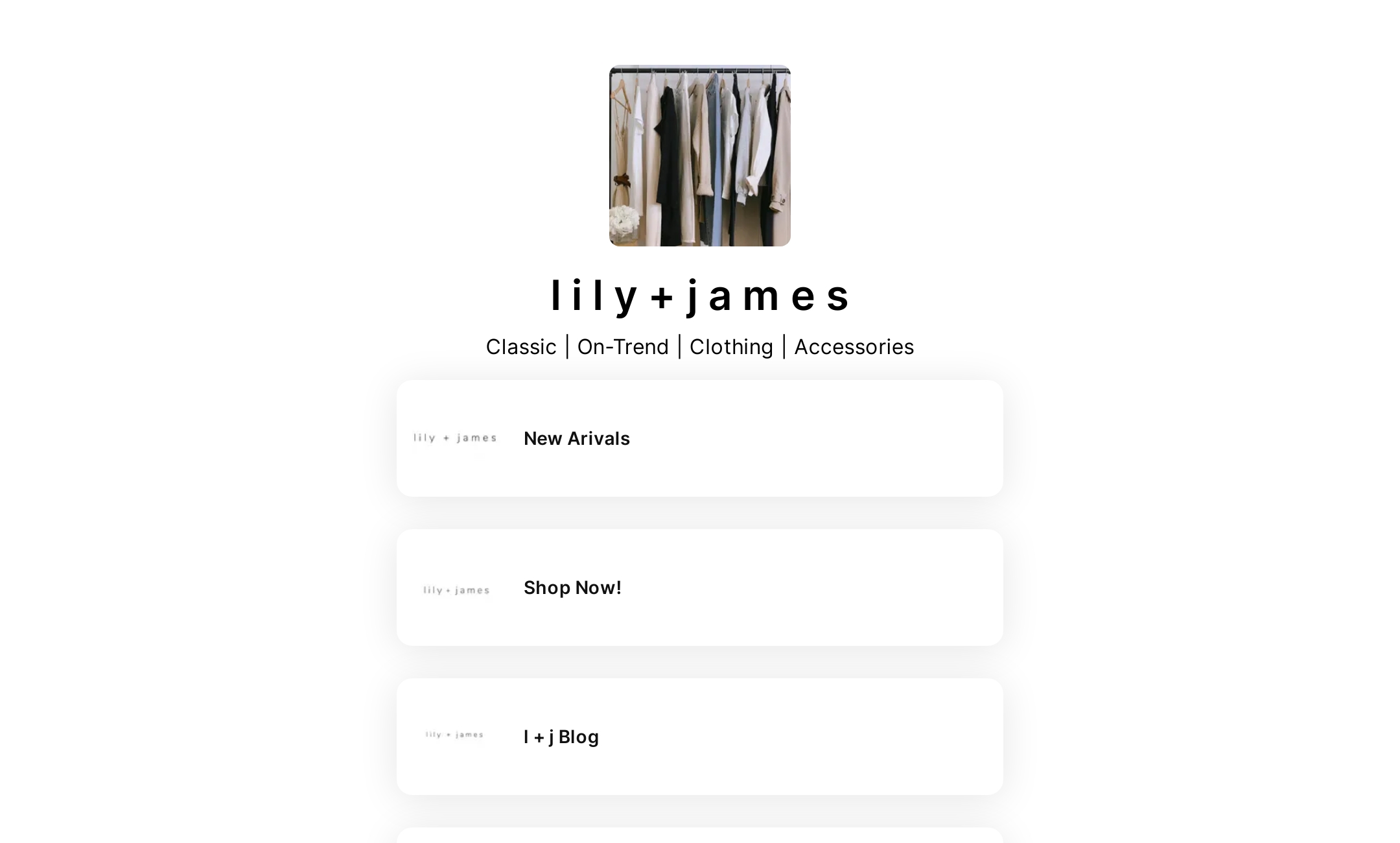 l i l y + j a m e s' Flowpage