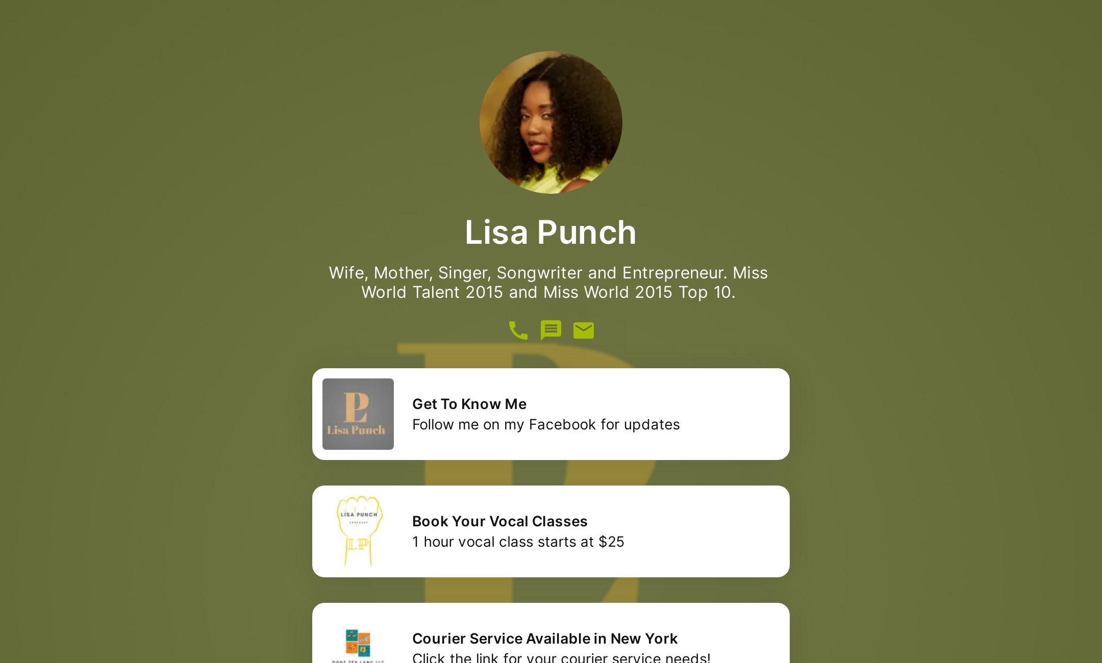 Lisa Punch's Flowpage