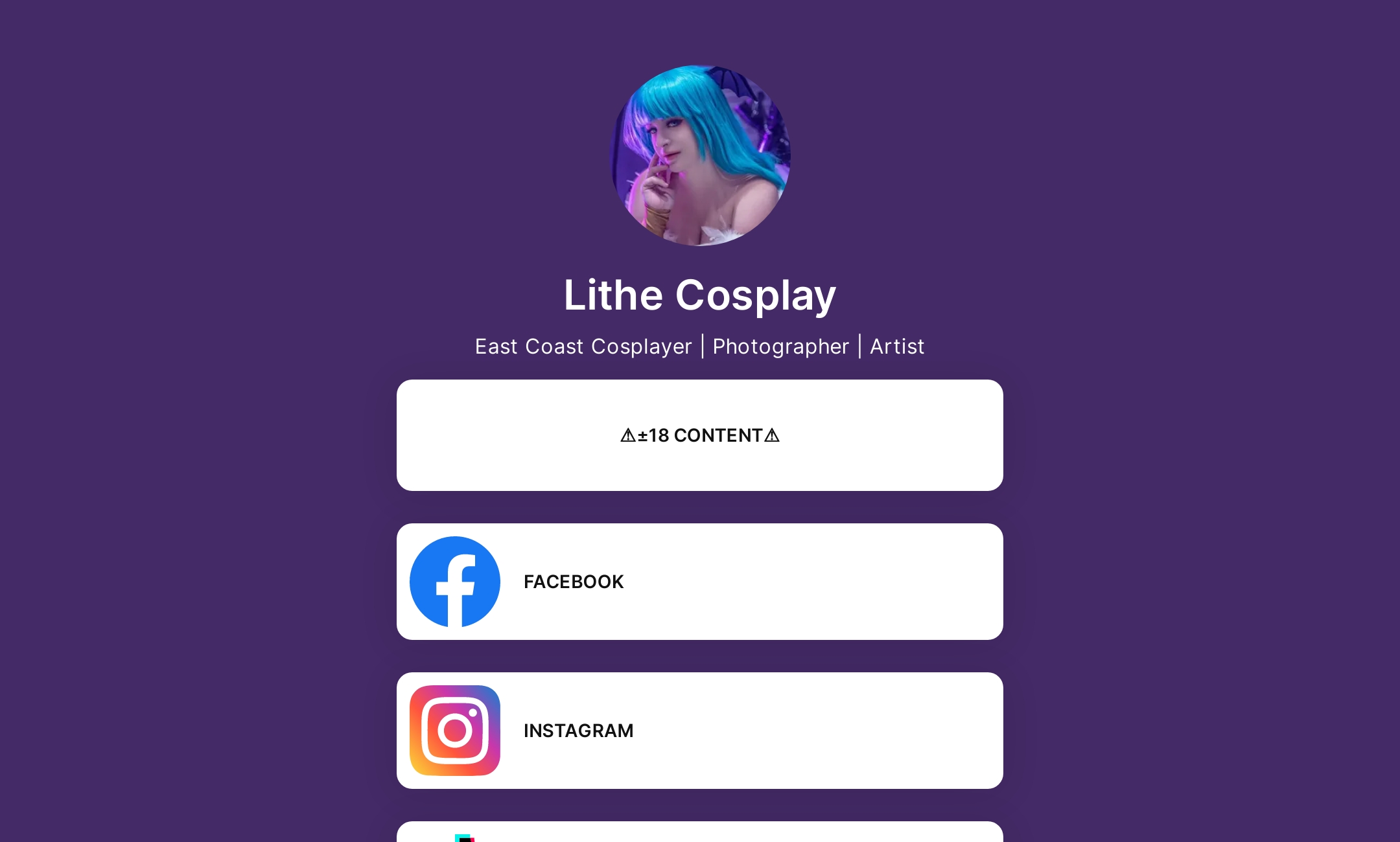 Lithe Cosplay 's Flowpage