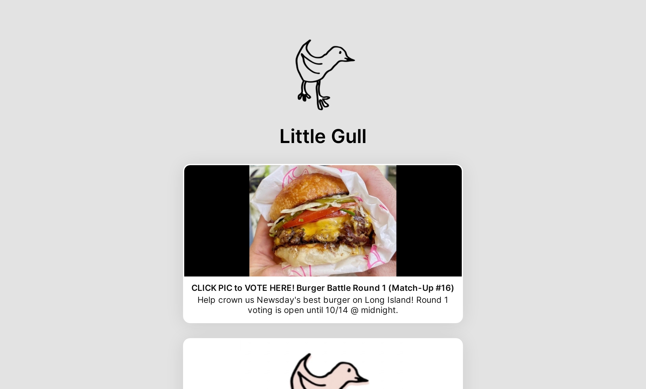 Little Gull's Flowpage