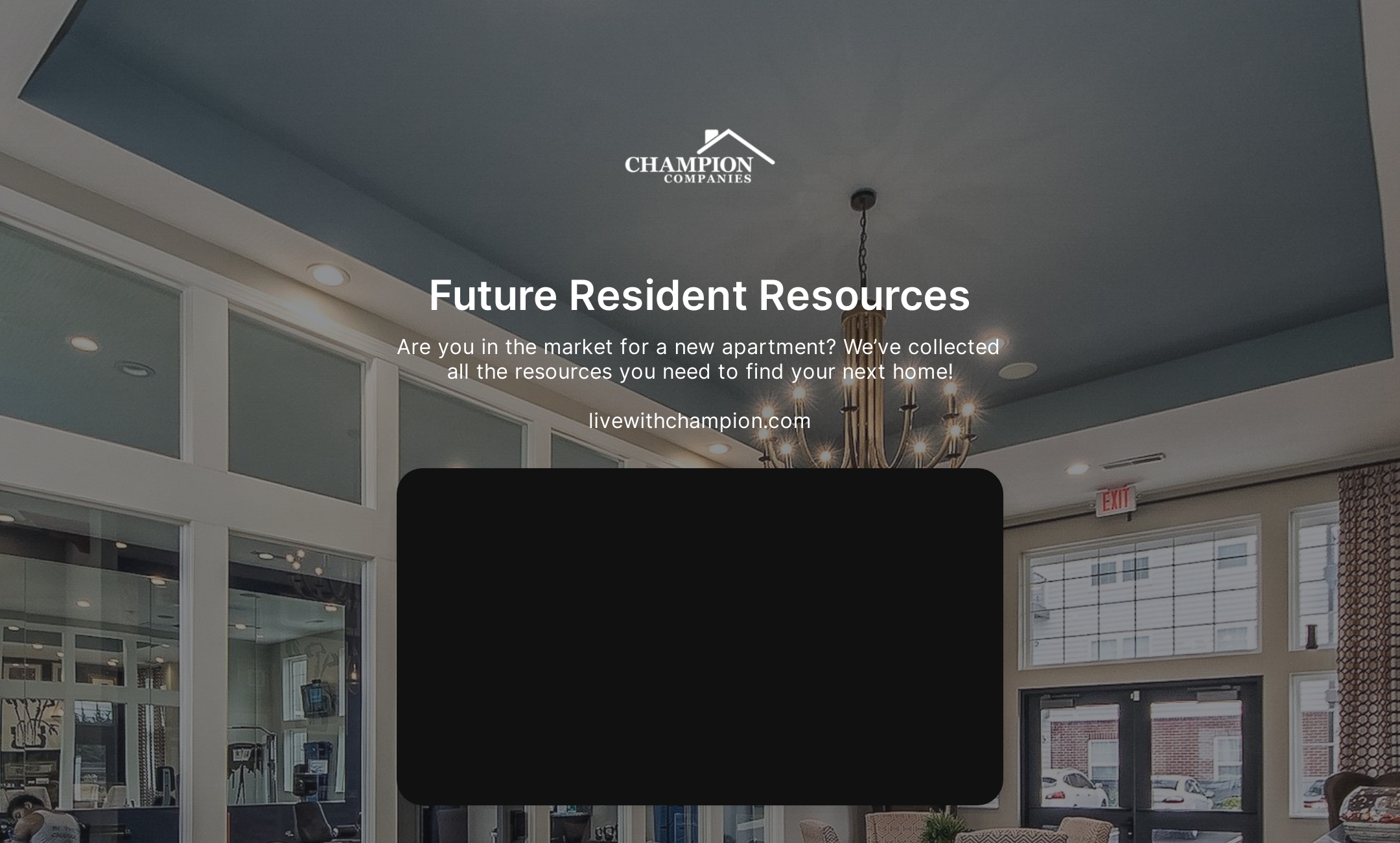 Future Resident Resources' Flowpage