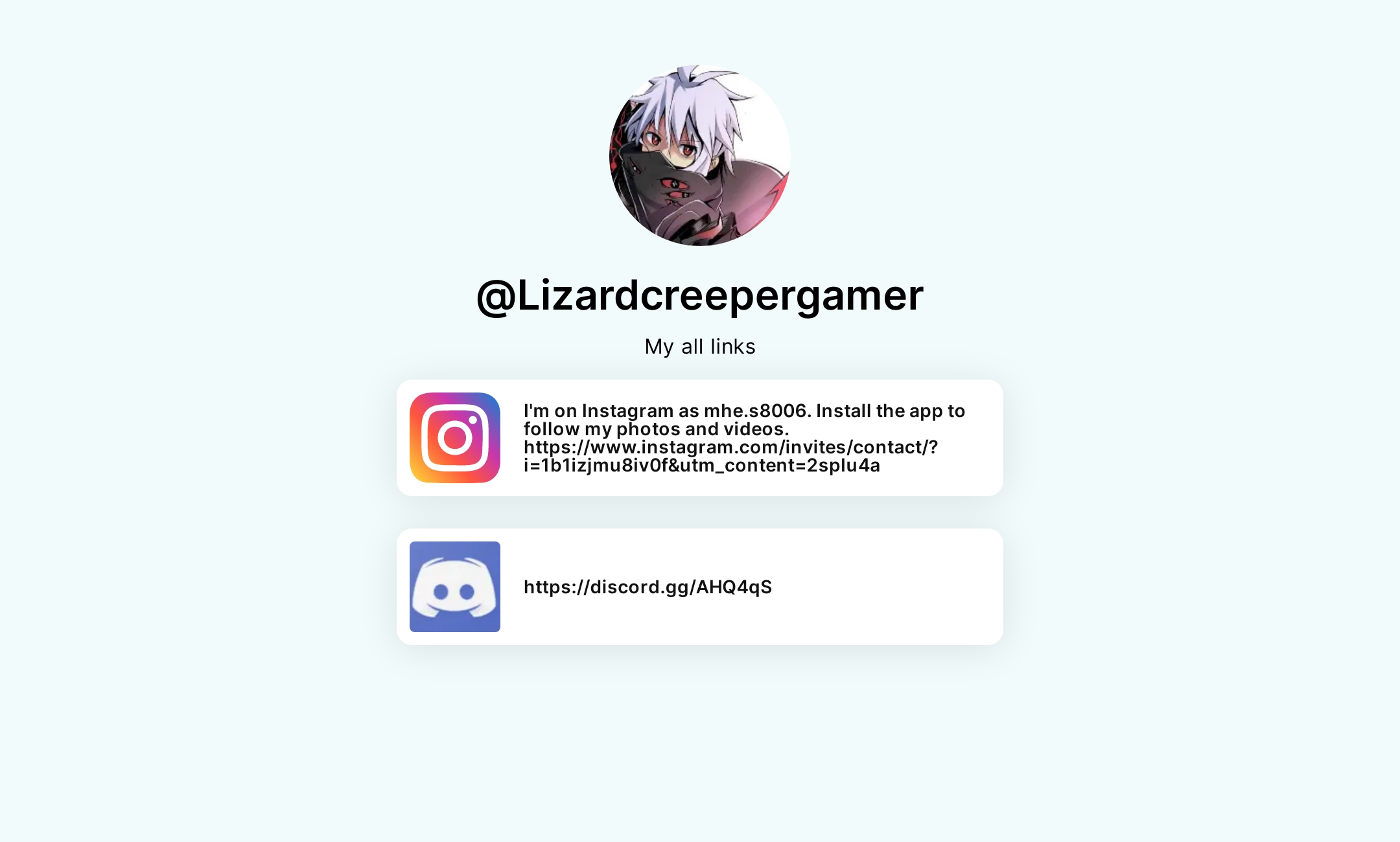 @Lizardcreepergamer's Flowpage