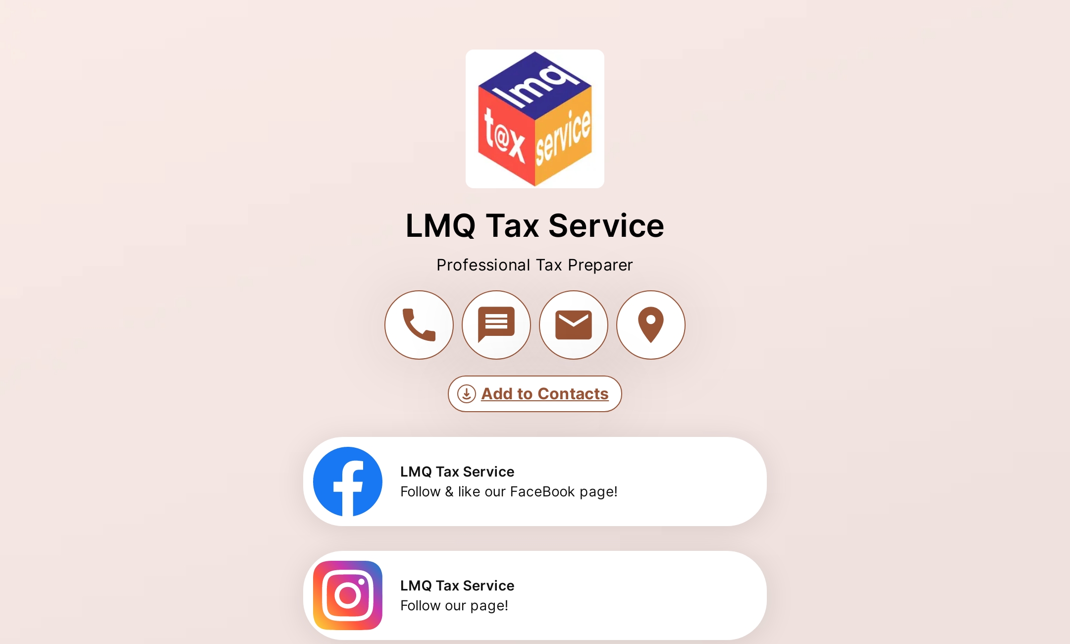 LMQ Tax Service's Flowpage