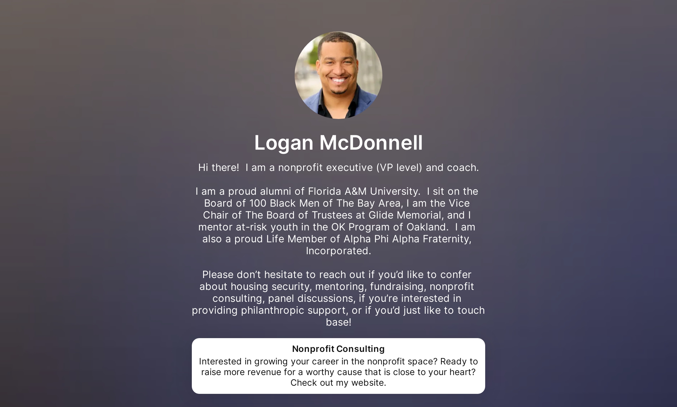 Logan McDonnell's Flowpage
