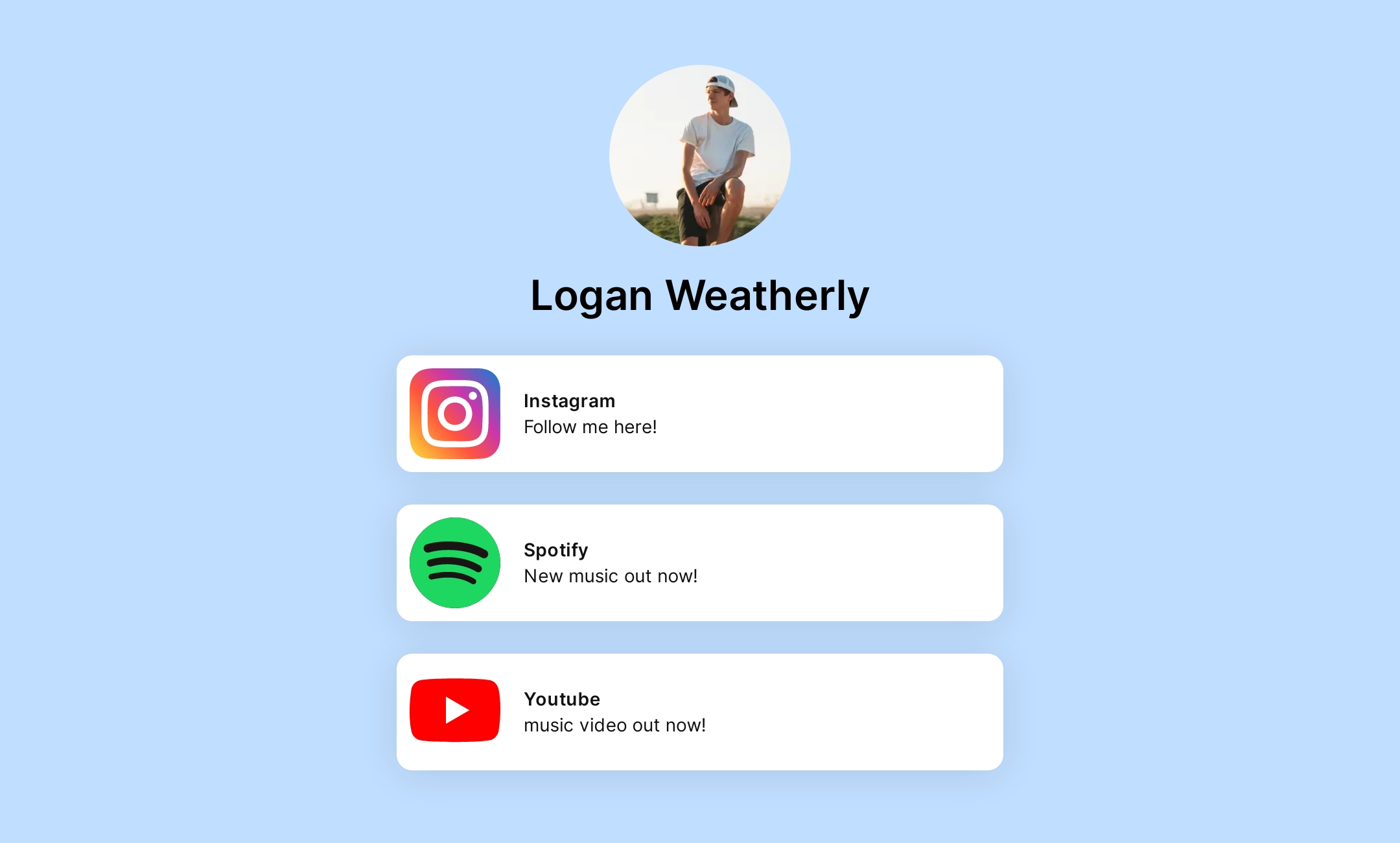 Logan Weatherly's Flowpage