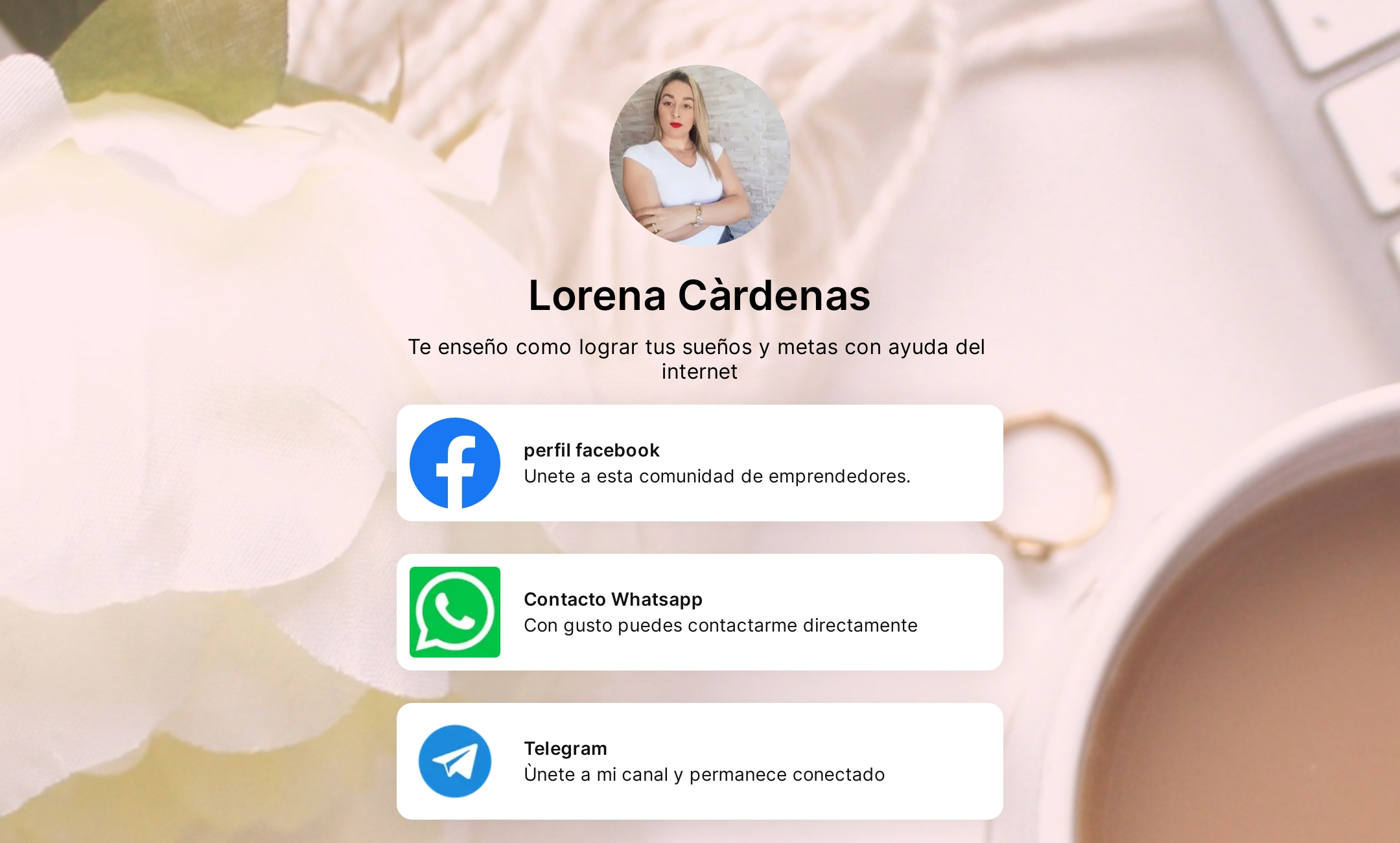 Lorena Càrdenas' Flowpage