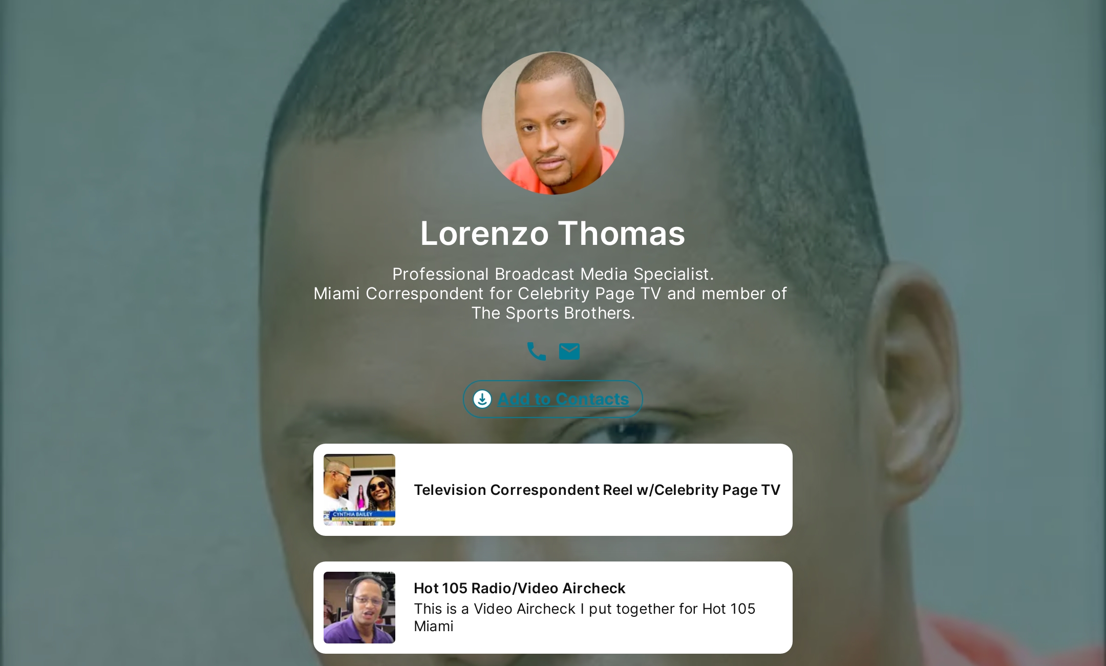 Lorenzo Thomas' Flowpage