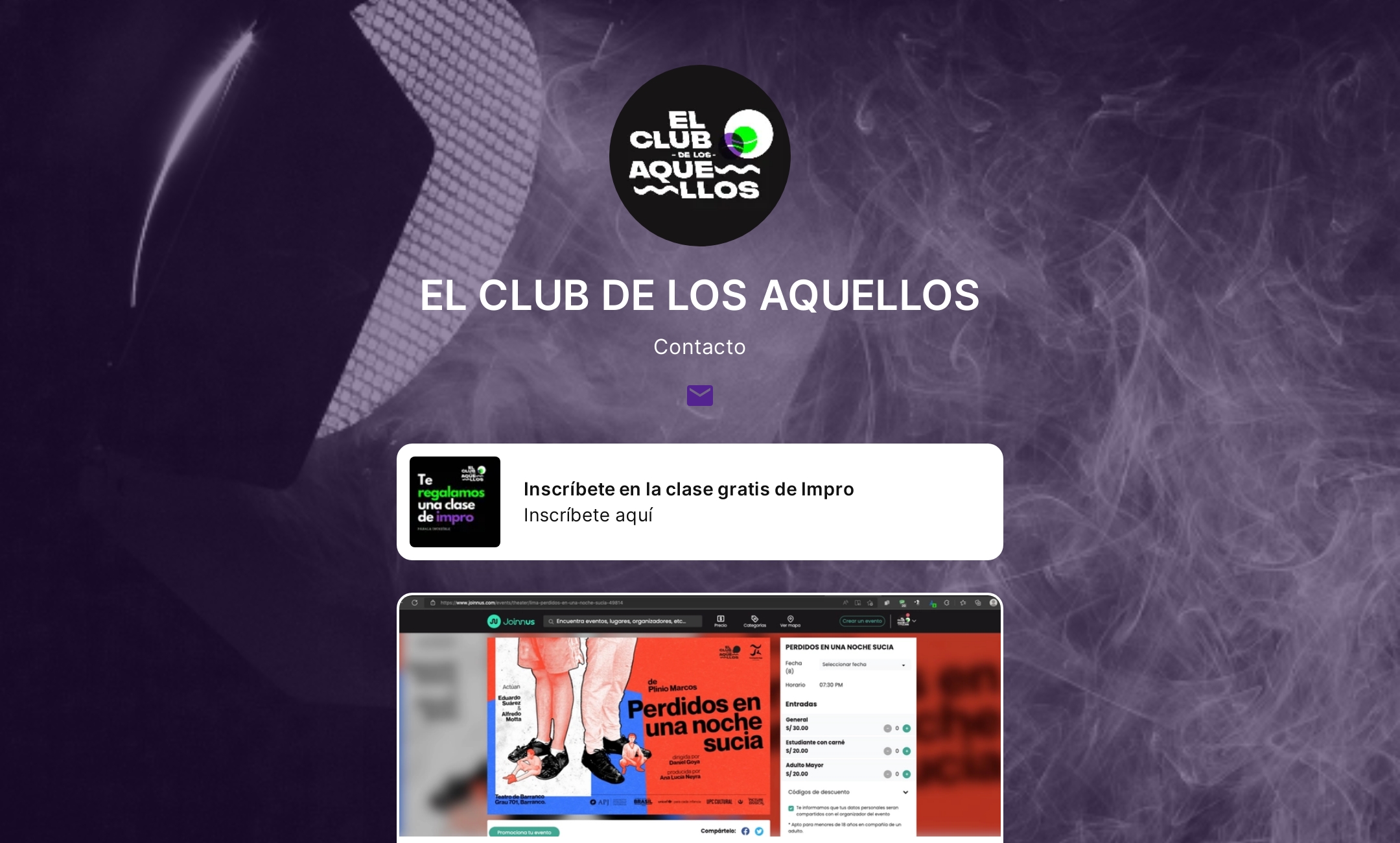 EL CLUB DE LOS AQUELLOS's Flowpage