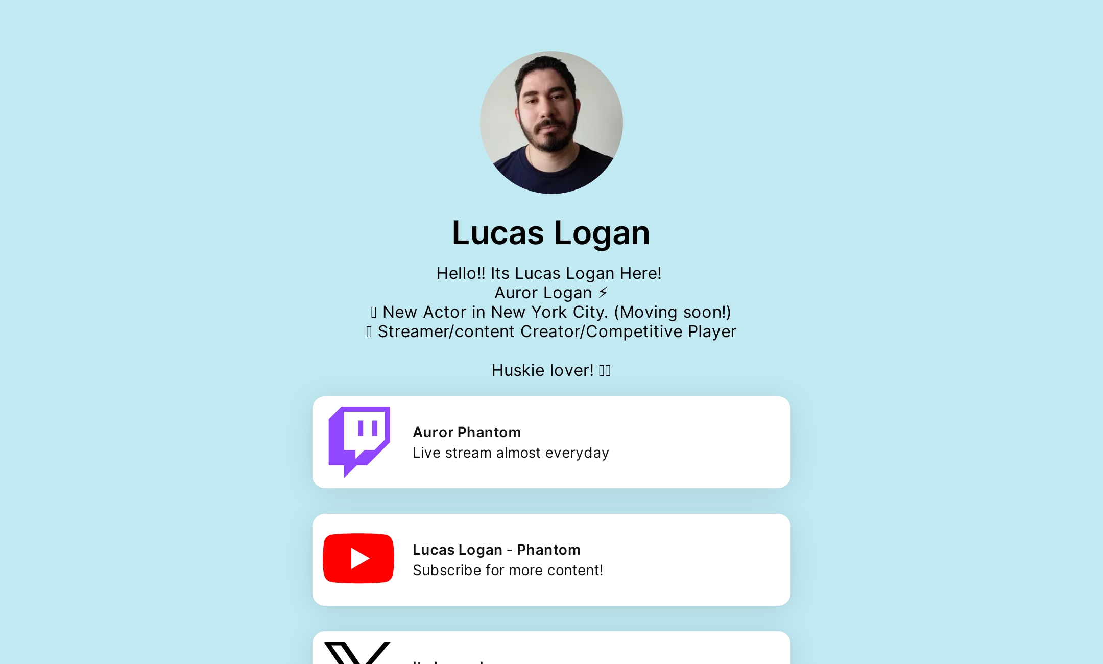 Lucas Logan's Flowpage