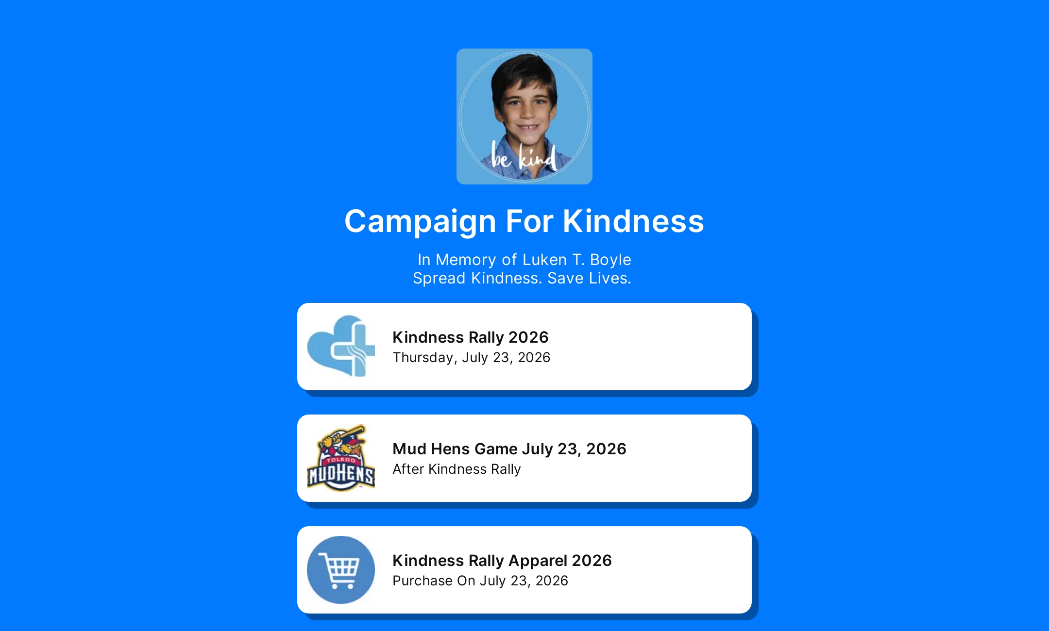 Campaign For Kindness 's Flowpage