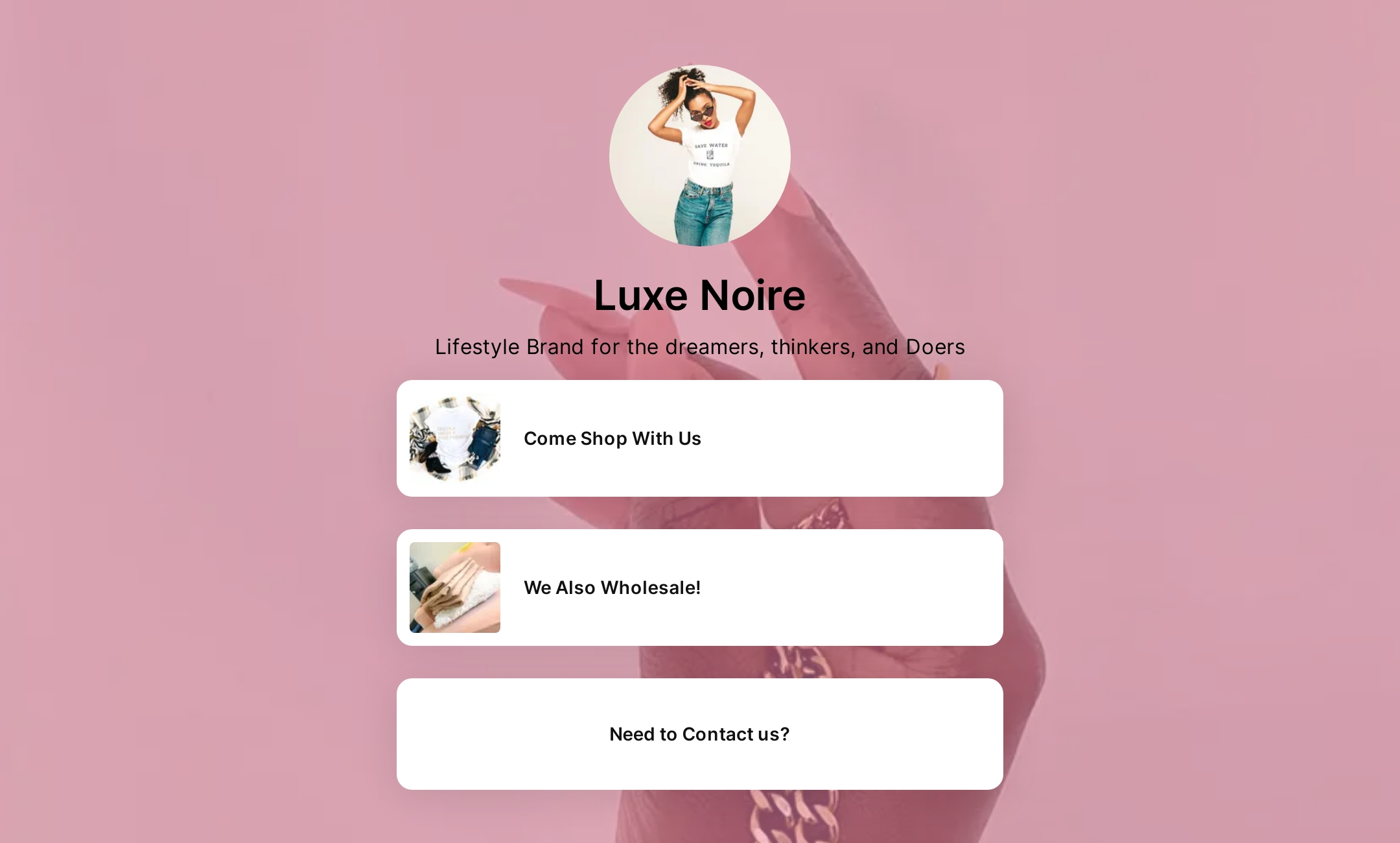 Luxe Noire's Flowpage