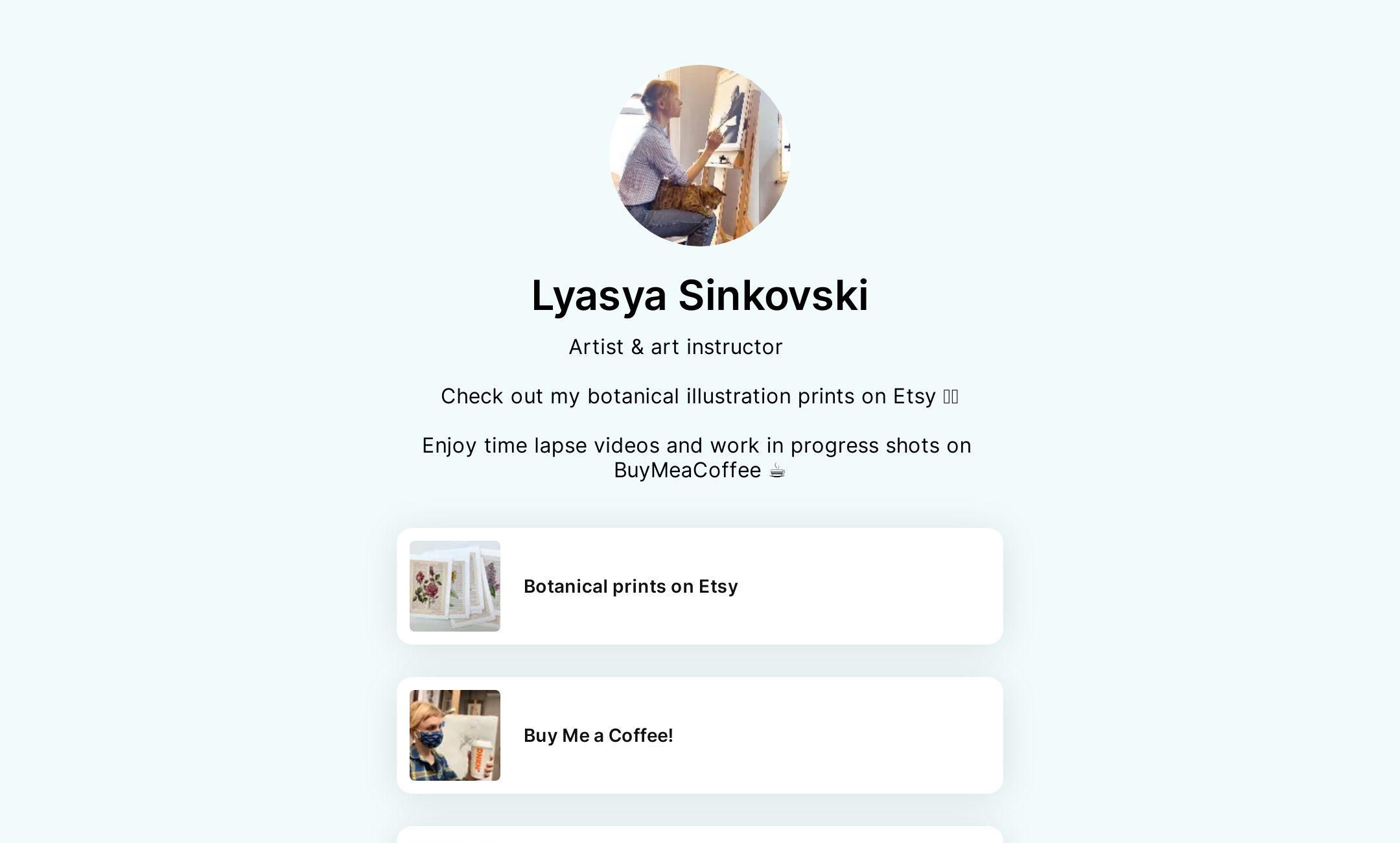 Lyasya Sinkovski's Flowpage