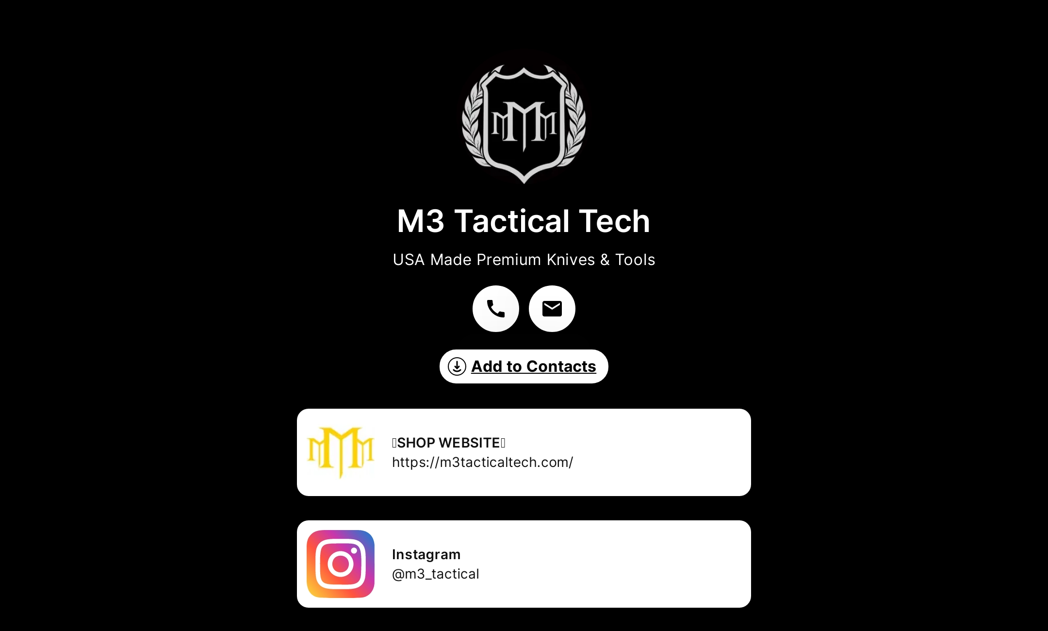M3 Tactical Tech's Flowpage