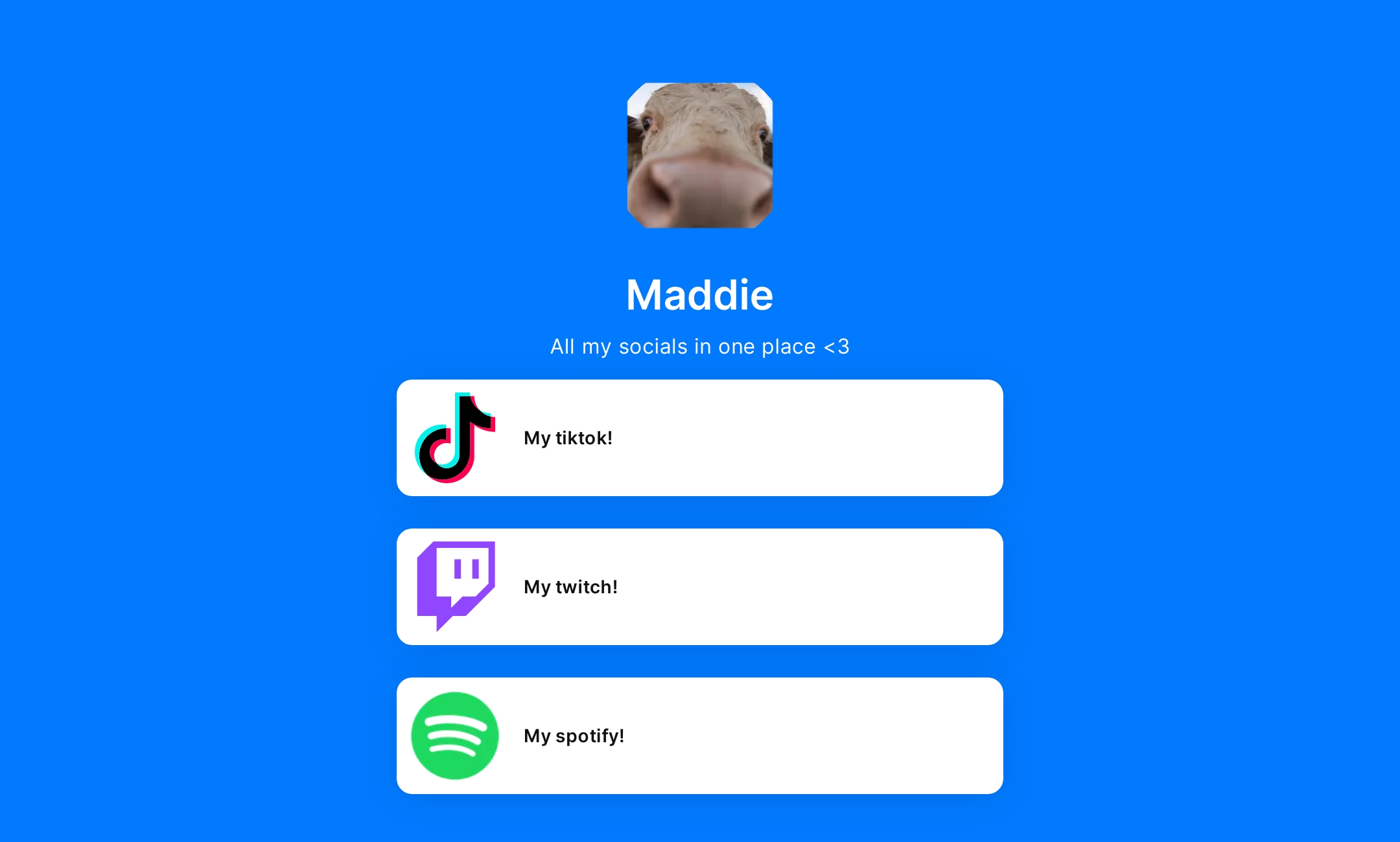 Maddie's Flowpage