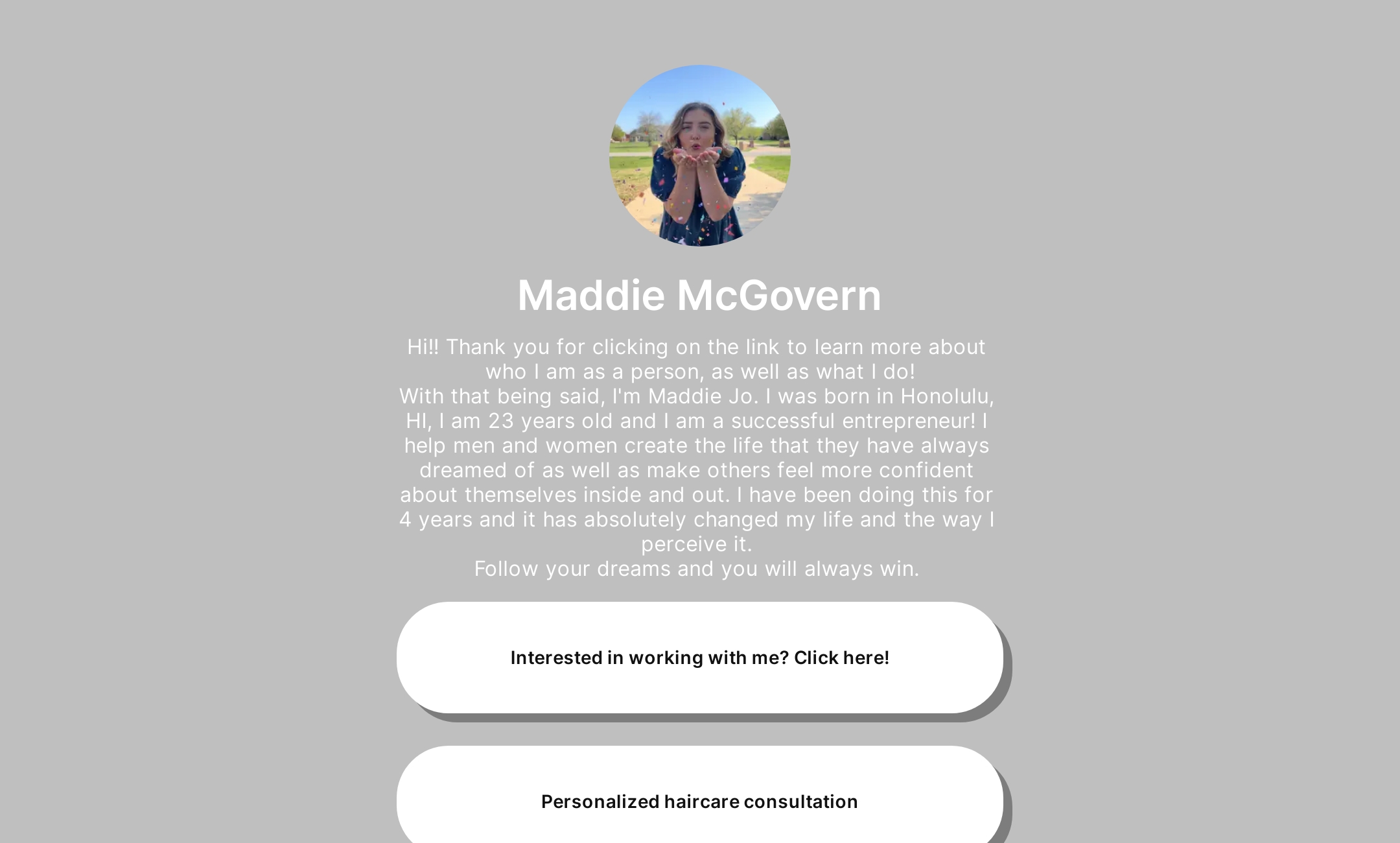 Maddie McGovern 's Flowpage