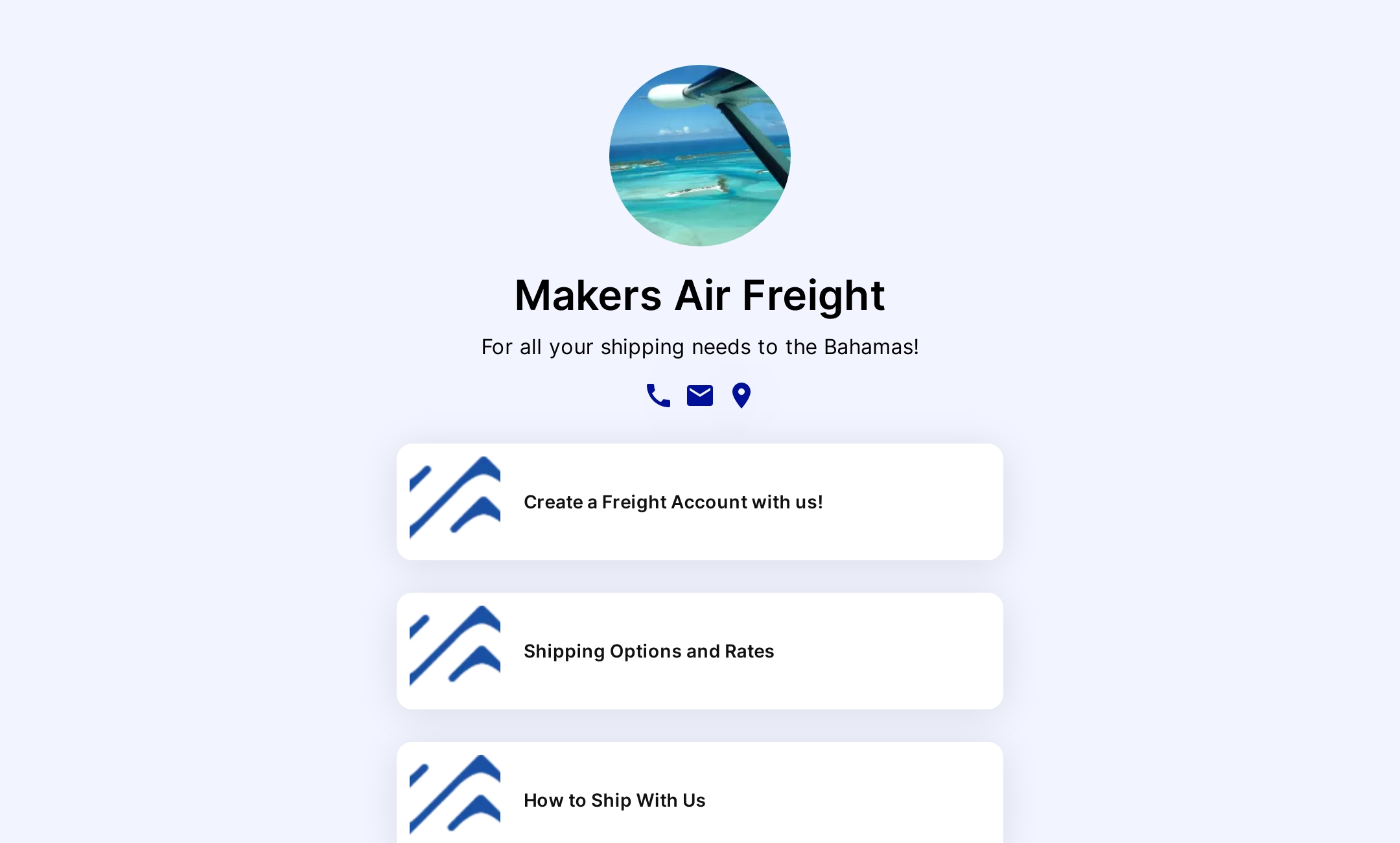 Makers Air Freight's Flowpage