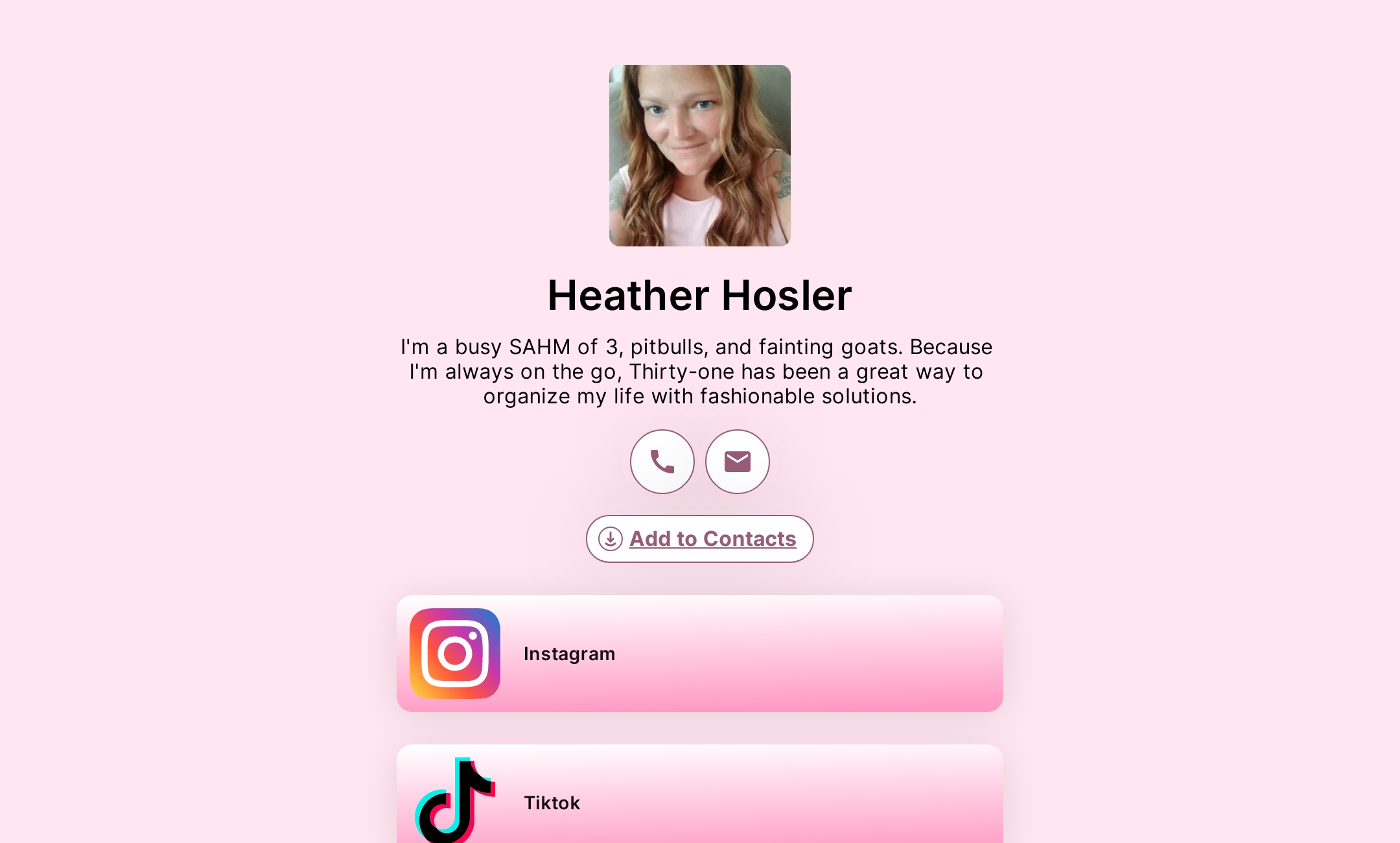 Heather Hosler's Flowpage