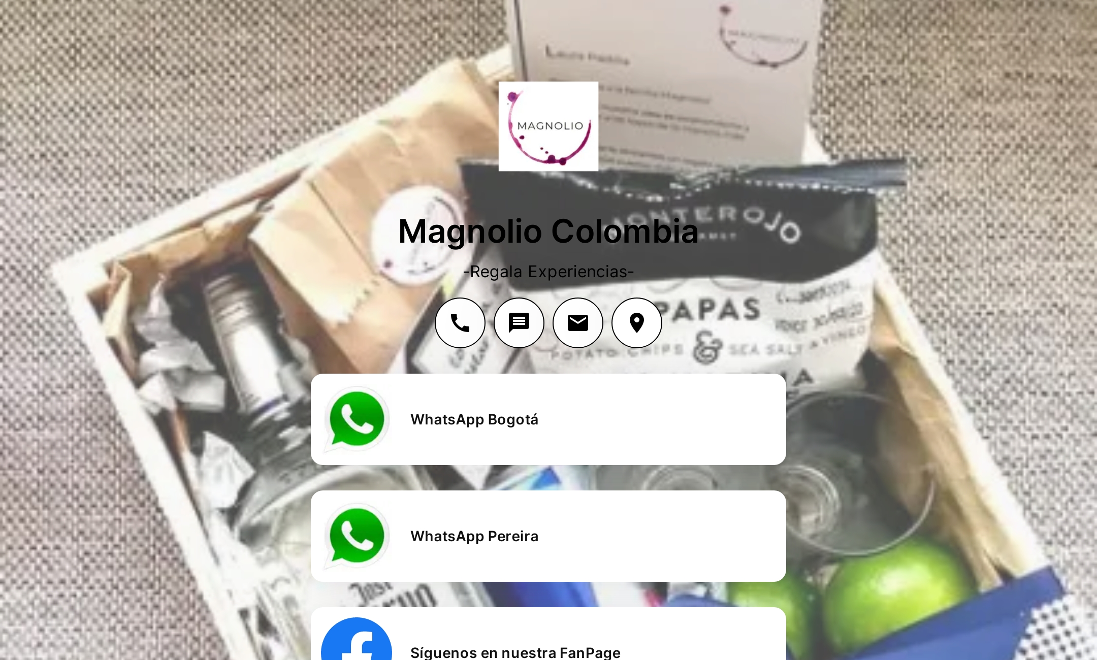 Magnolio Colombia's Flowpage