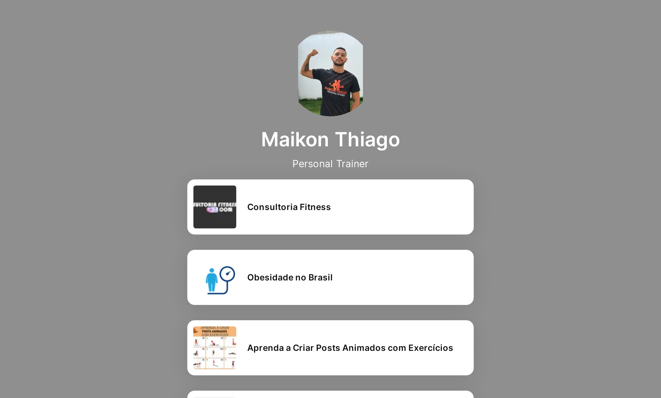 Maikon Thiago's Flowpage