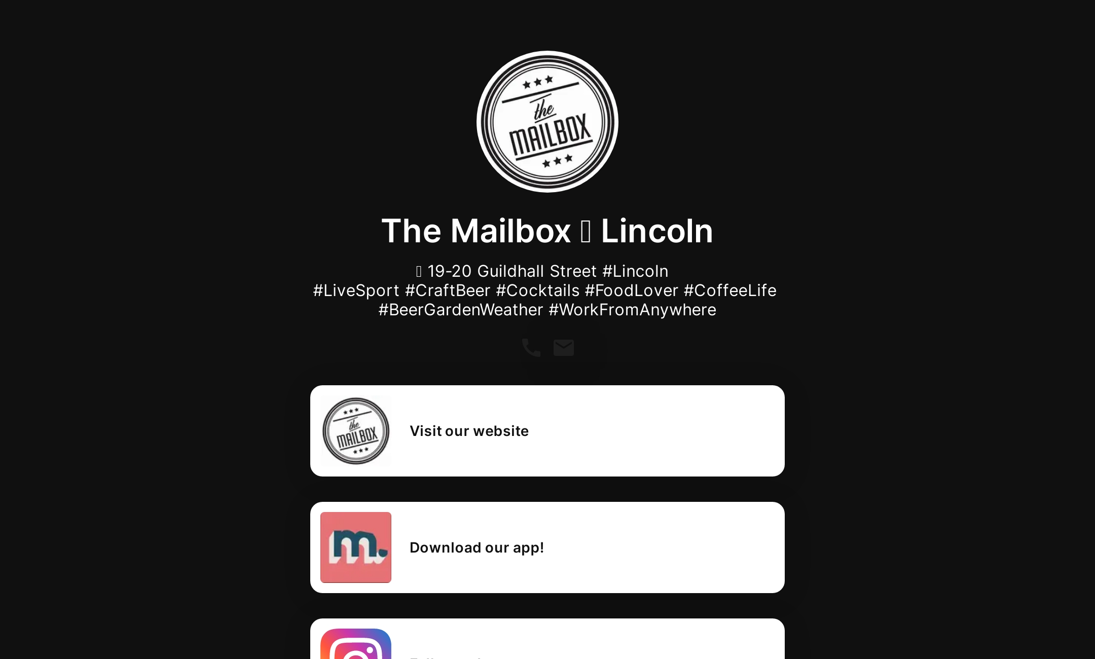 The Mailbox 📍 Lincoln's Flowpage