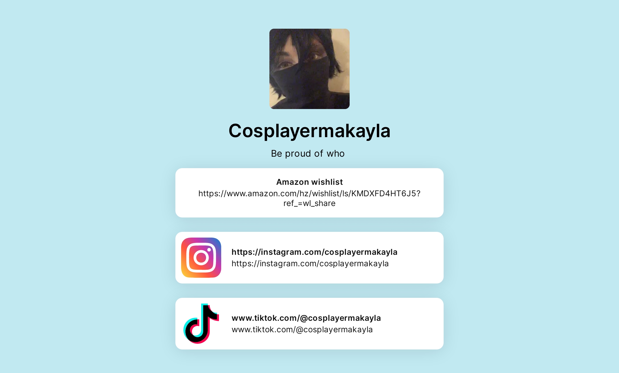 Cosplayermakayla 's Flowpage