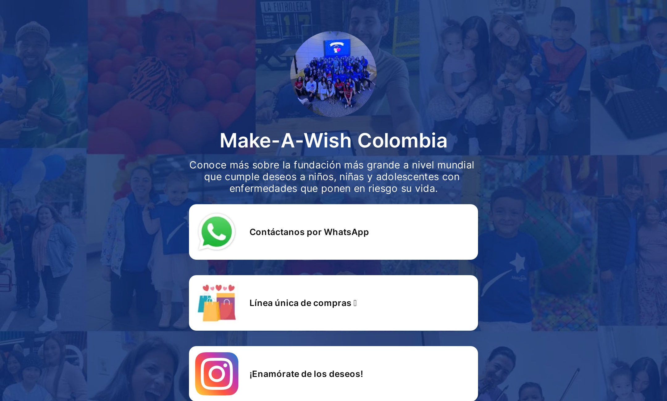 Make-A-Wish's Flowpage