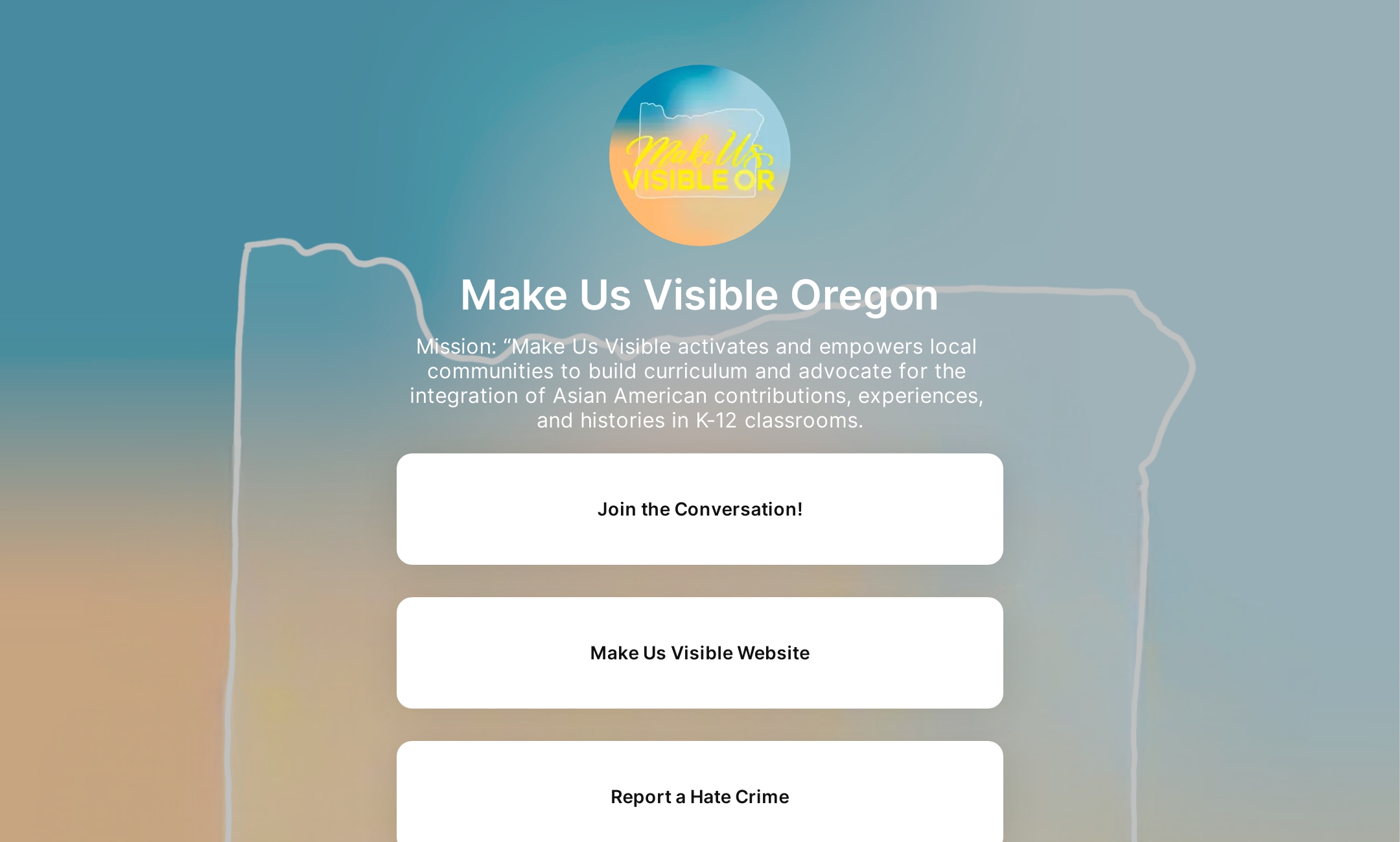 Make Us Visible Oregon's Flowpage