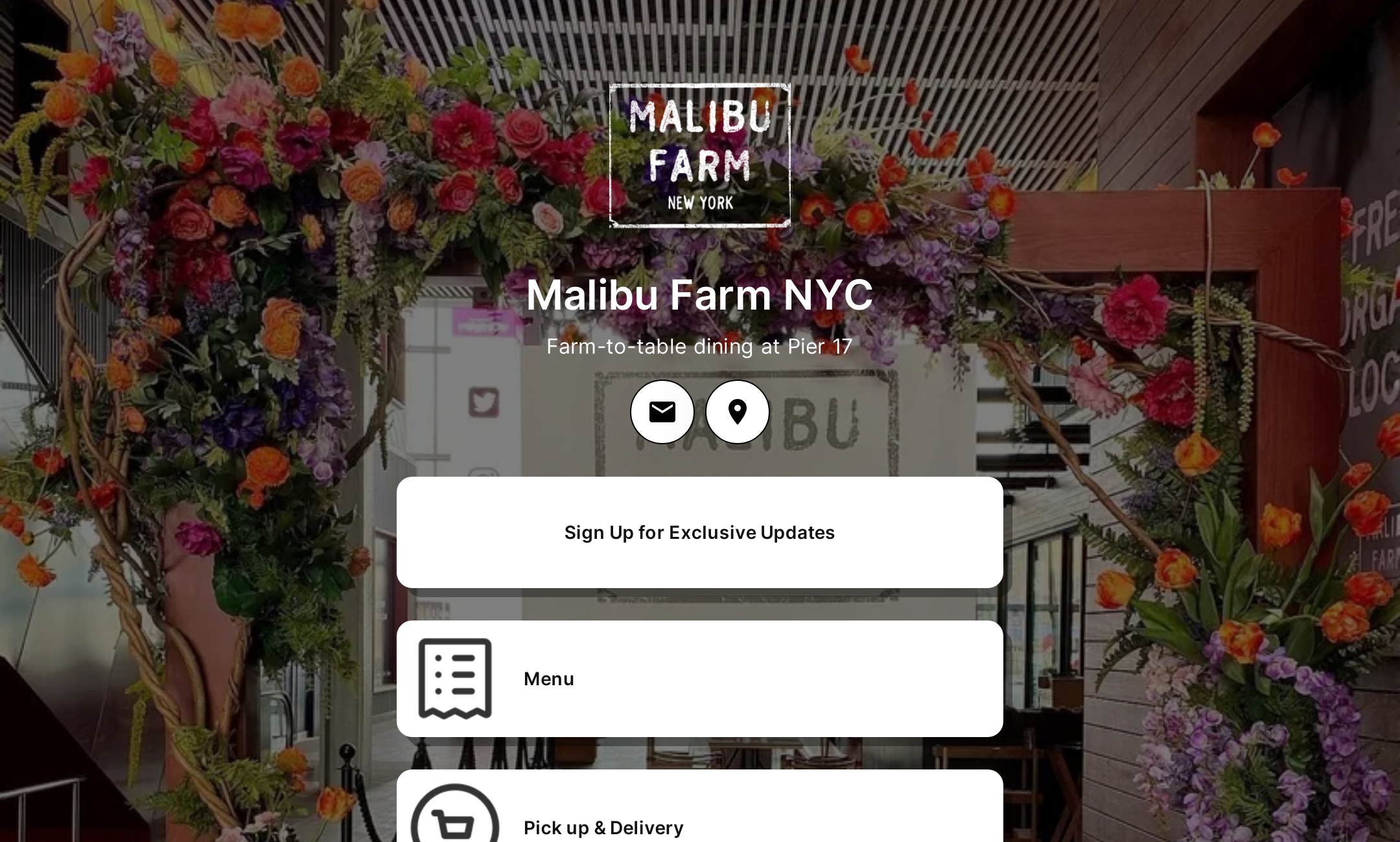 Malibu Farm NYC 's Flowpage