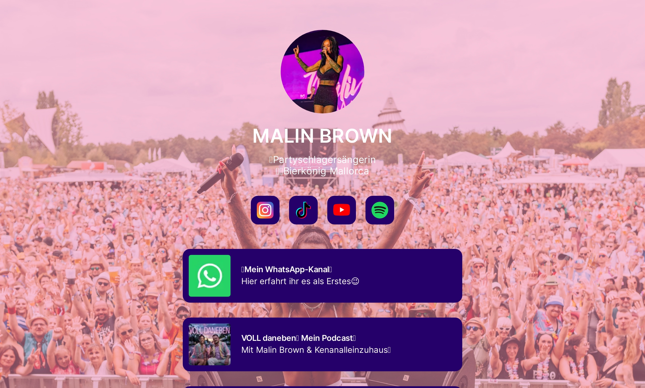 MALIN BROWN's Flowpage