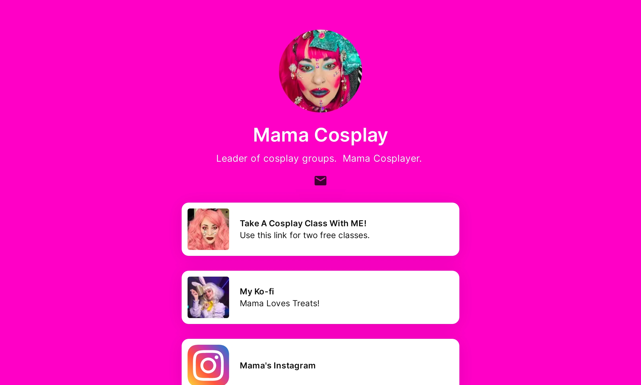 Mama Cosplay's Flowpage