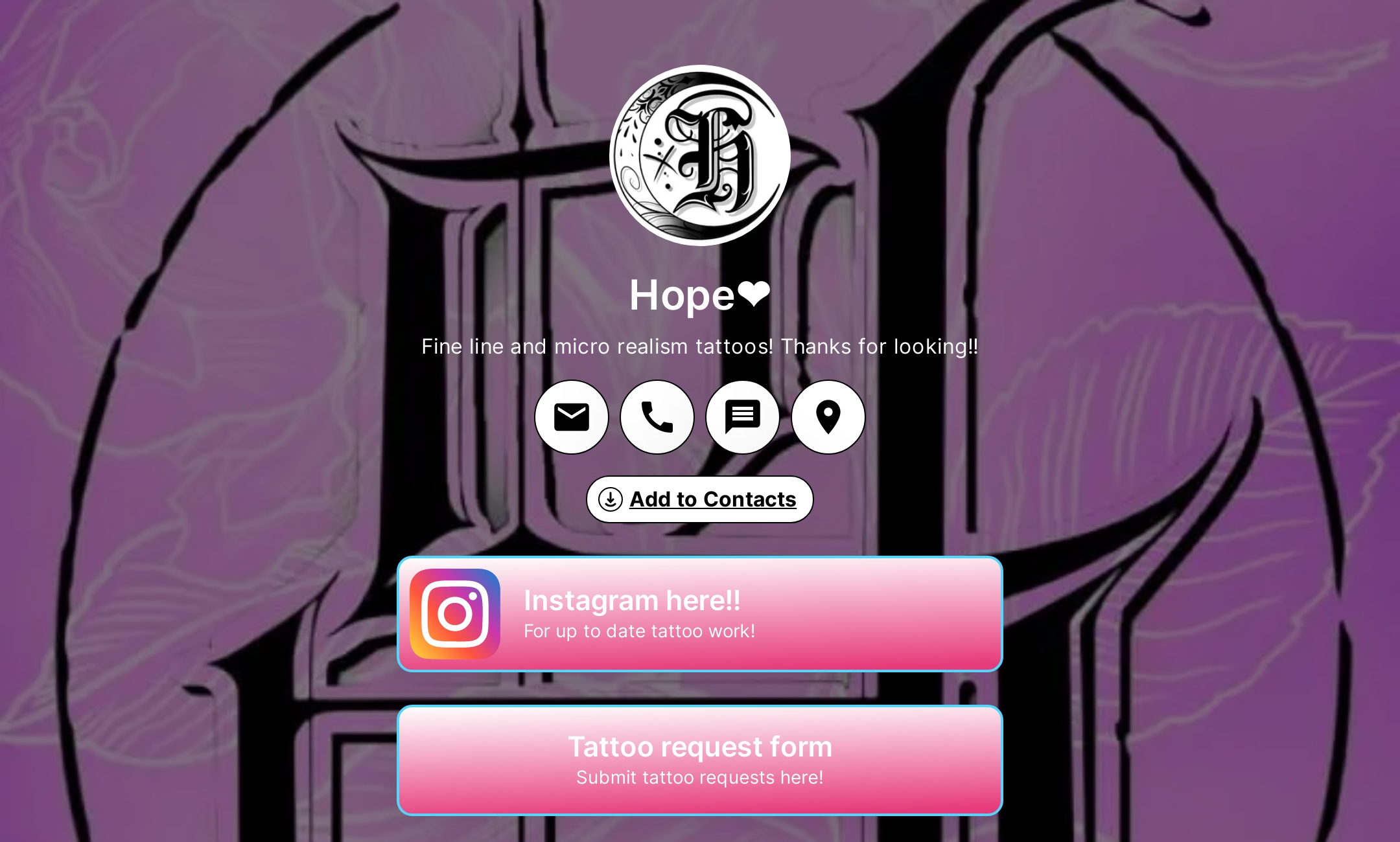 Hope ️'s Flowpage