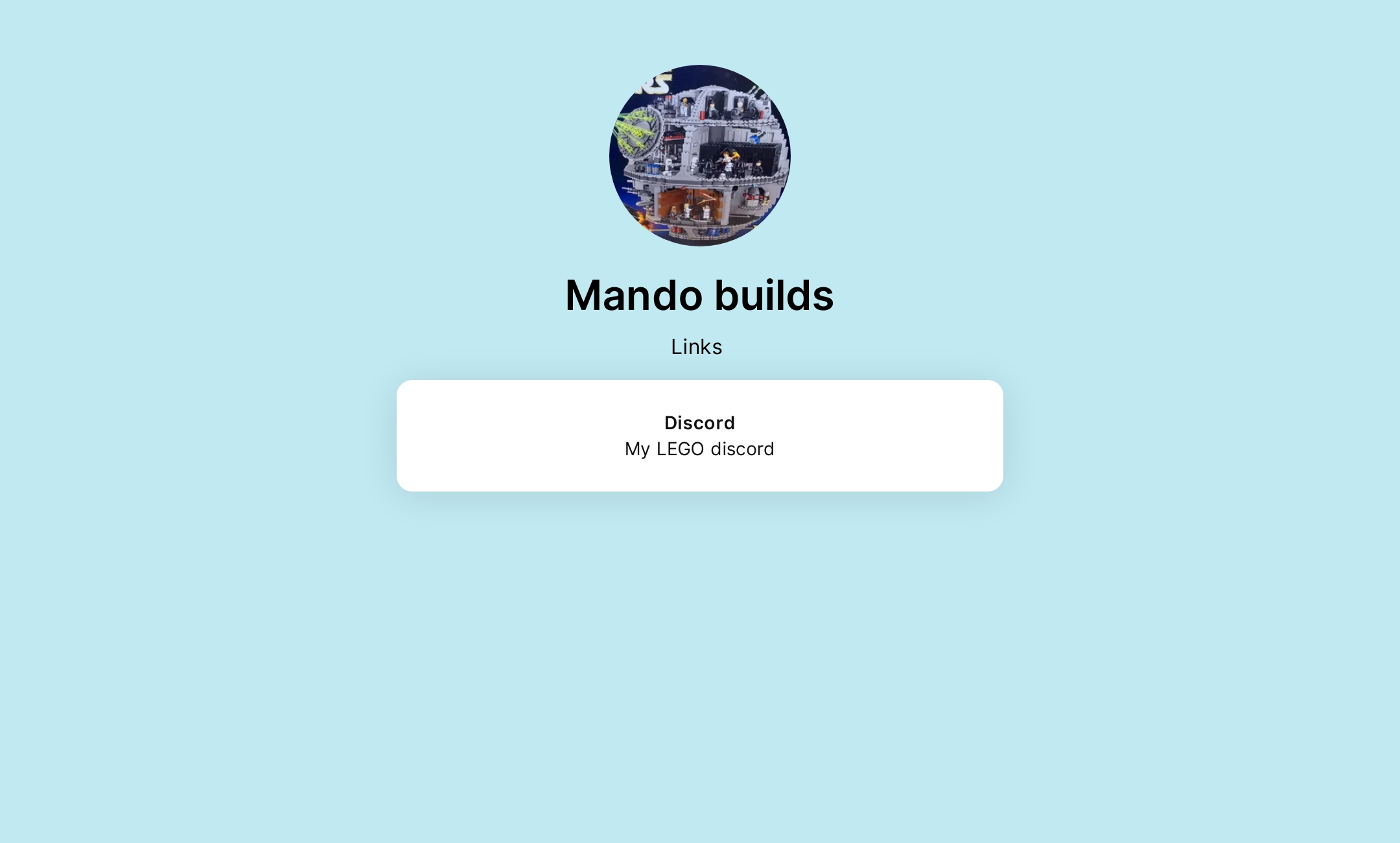 Mando builds 's Flowpage