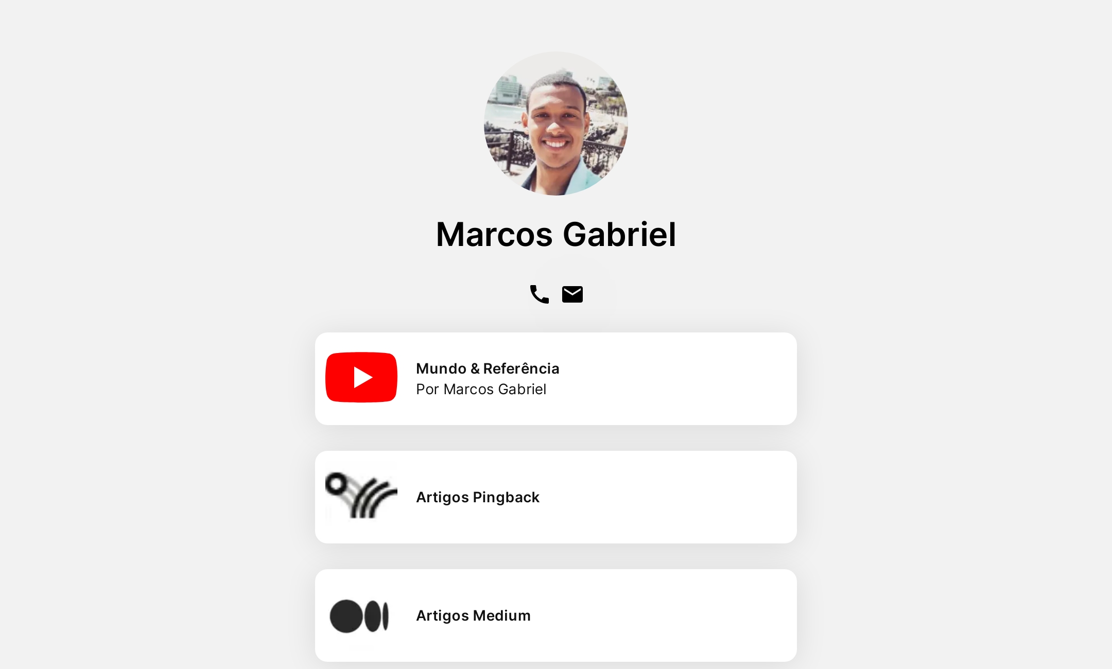 Marcos Gabriel's Flowpage