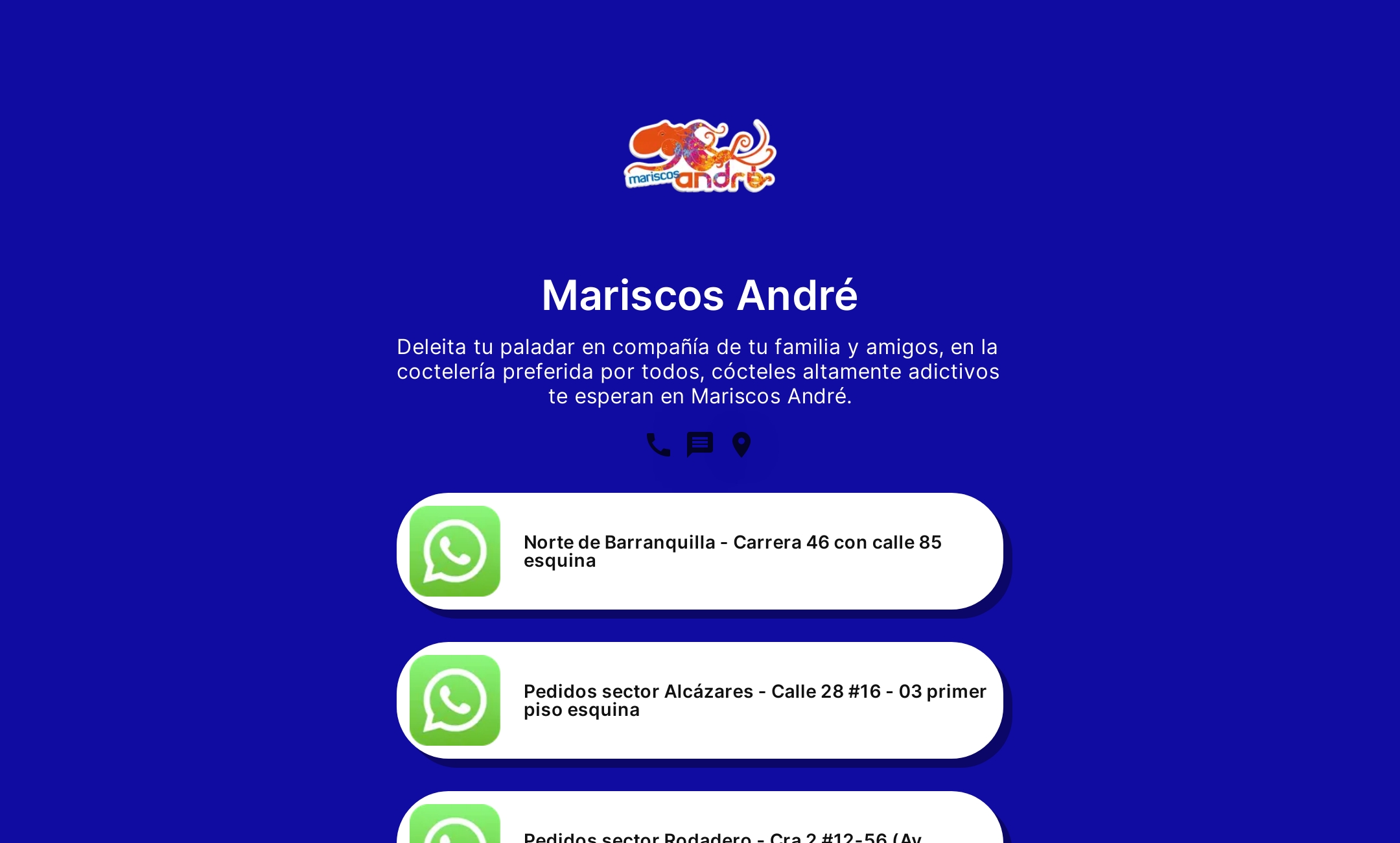 Mariscos André's Flowpage