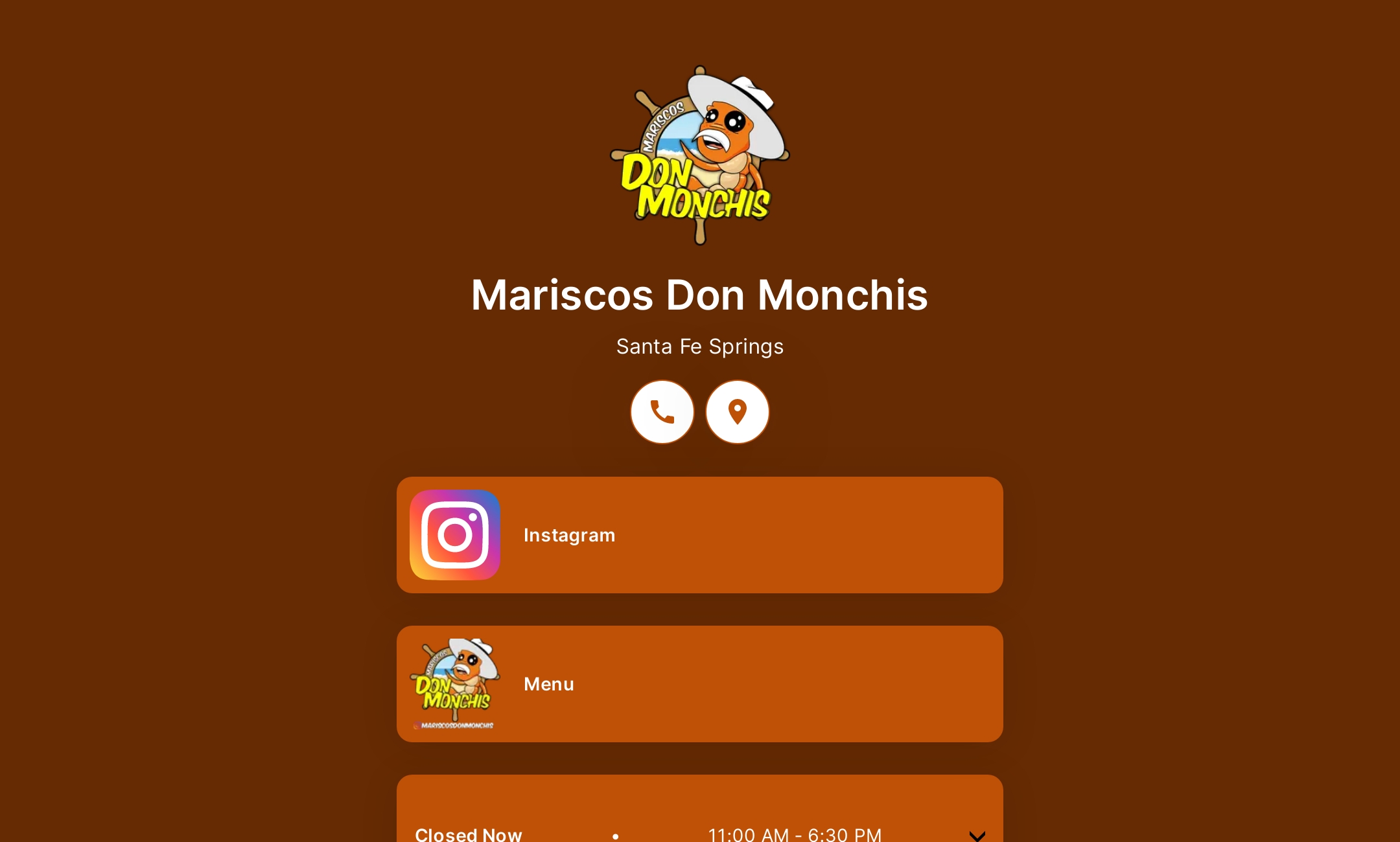 Mariscos Don Monchis' Flowpage
