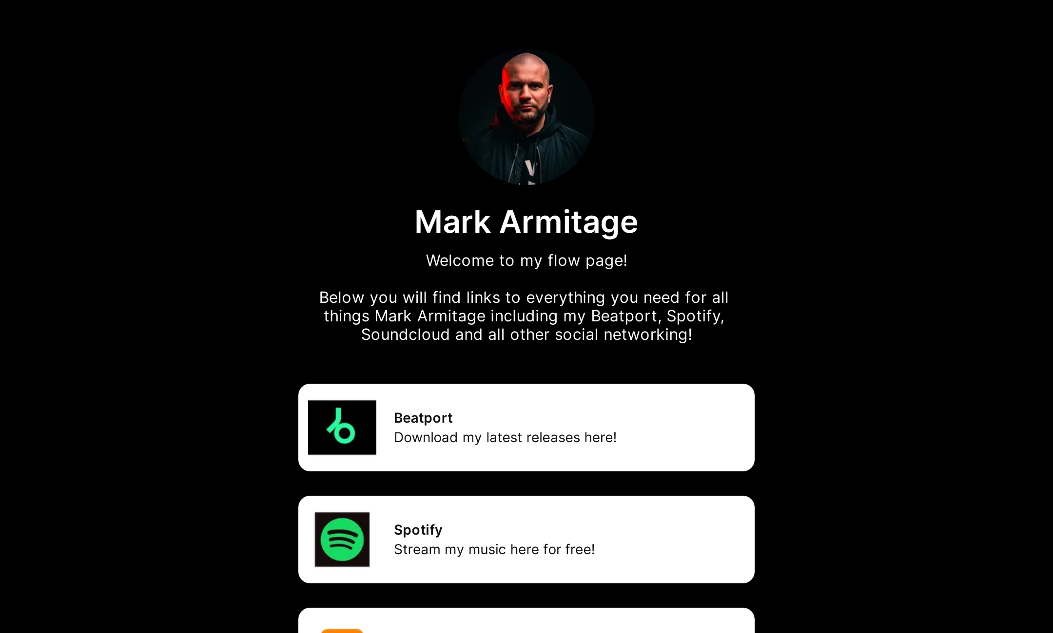 Mark Armitage's Flowpage