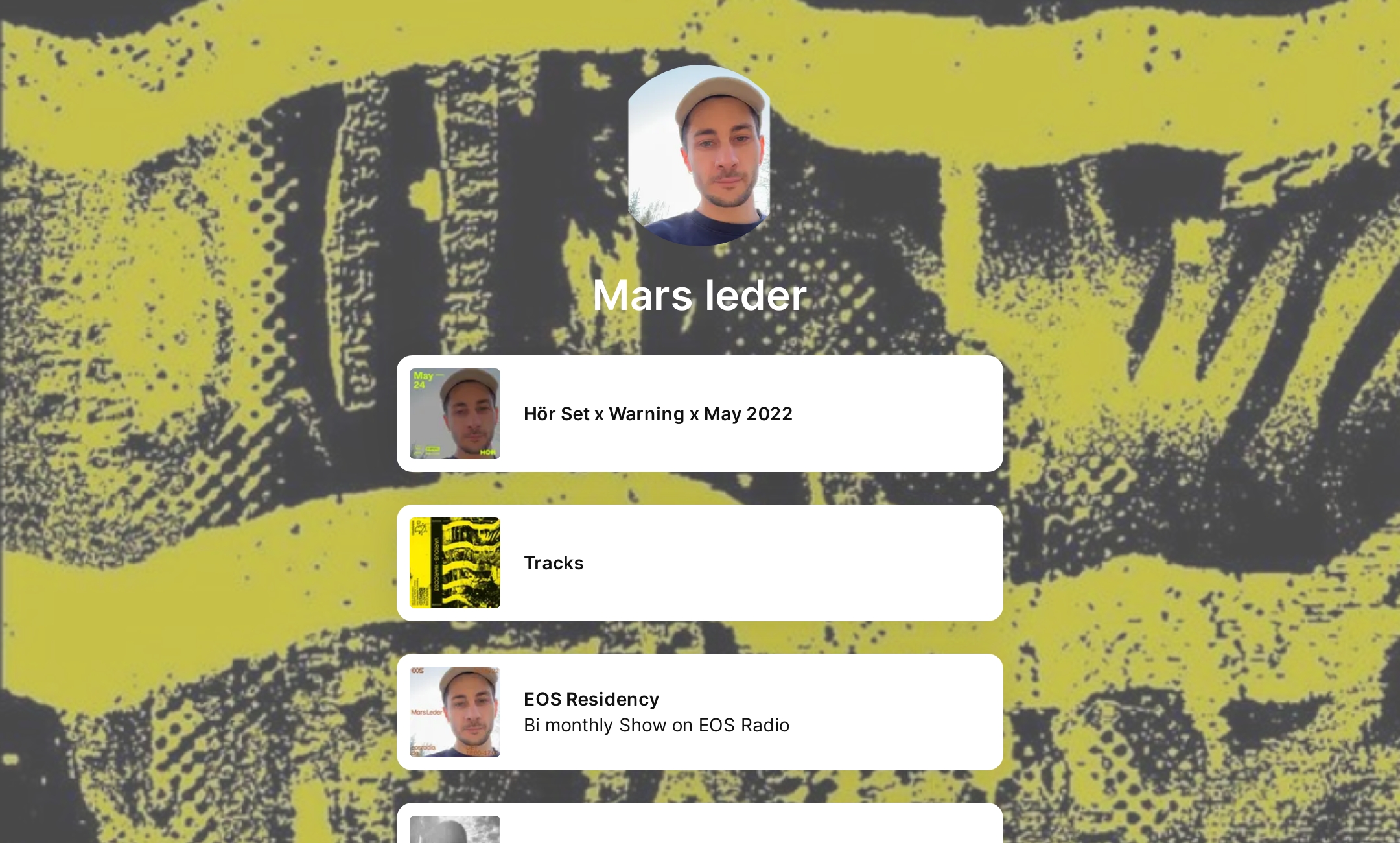 Mars leder's Flowpage