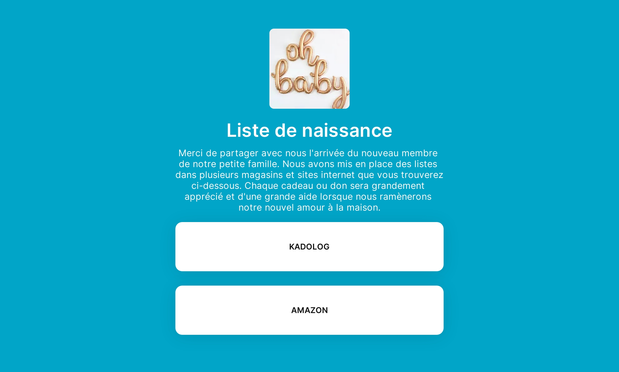 Liste de naissance's Flowpage