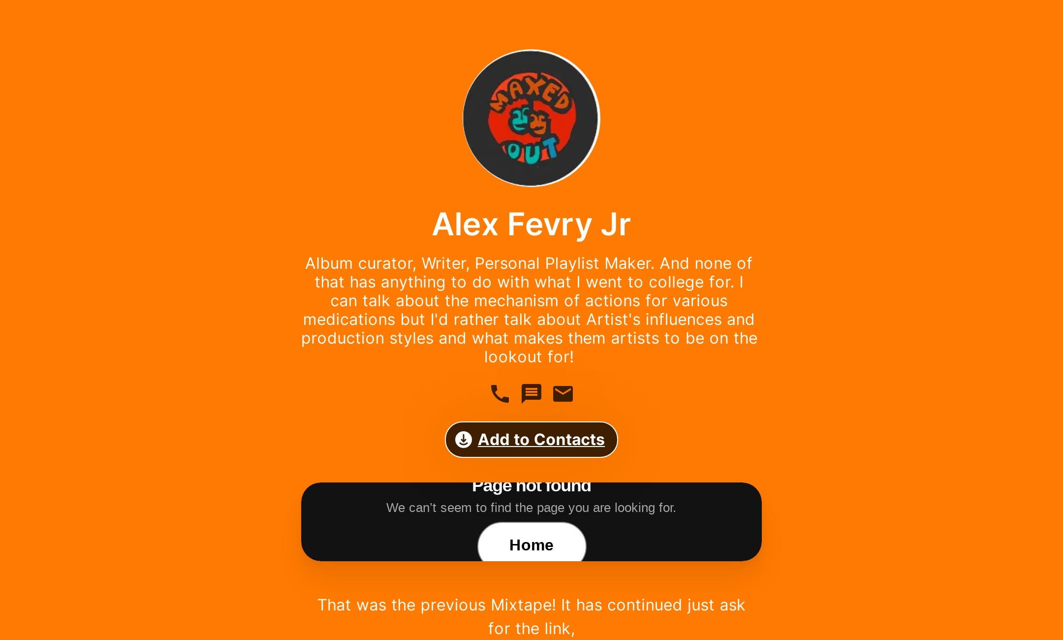 Alex Fevry Jr's Flowpage