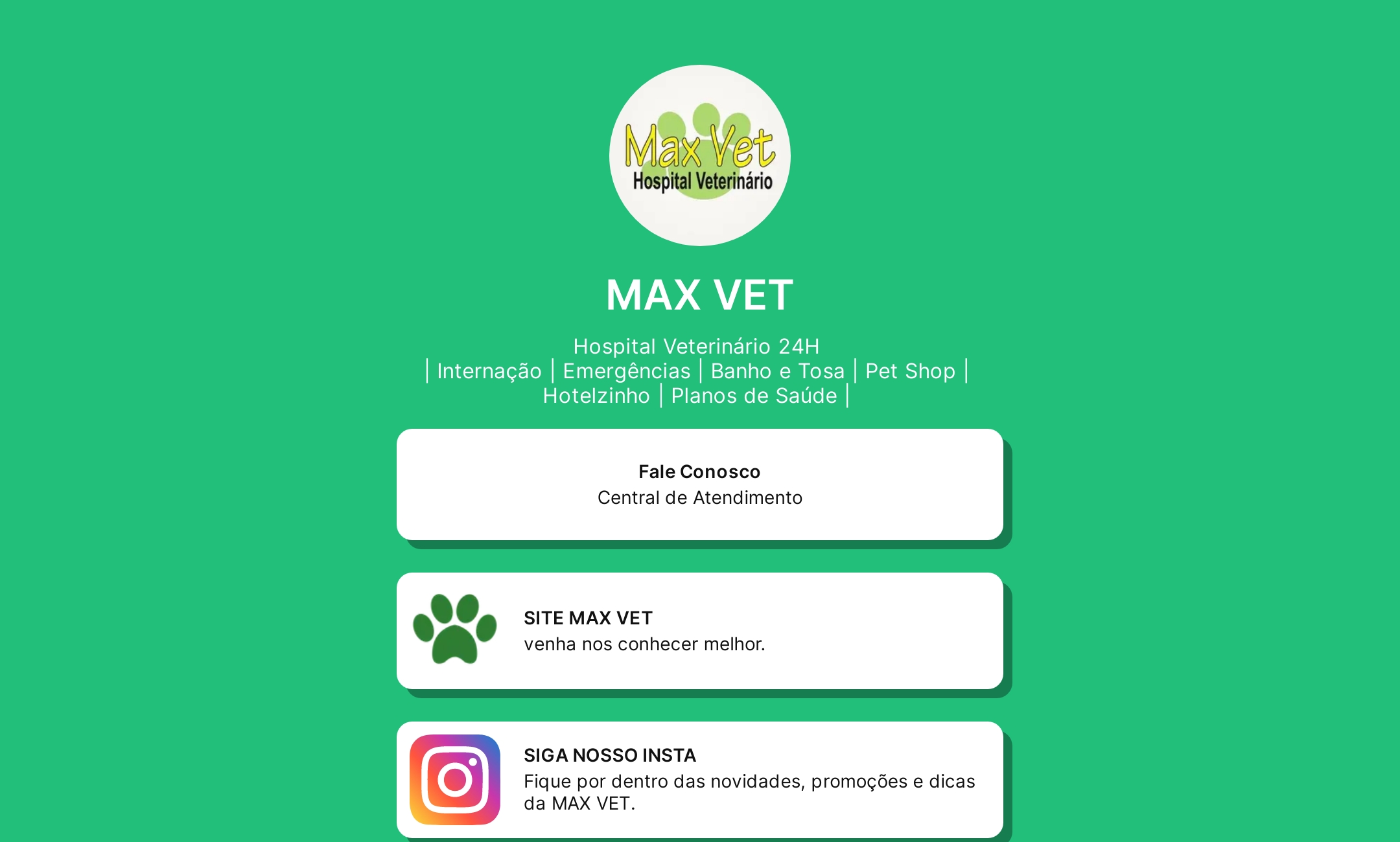 MAX VET's Flowpage