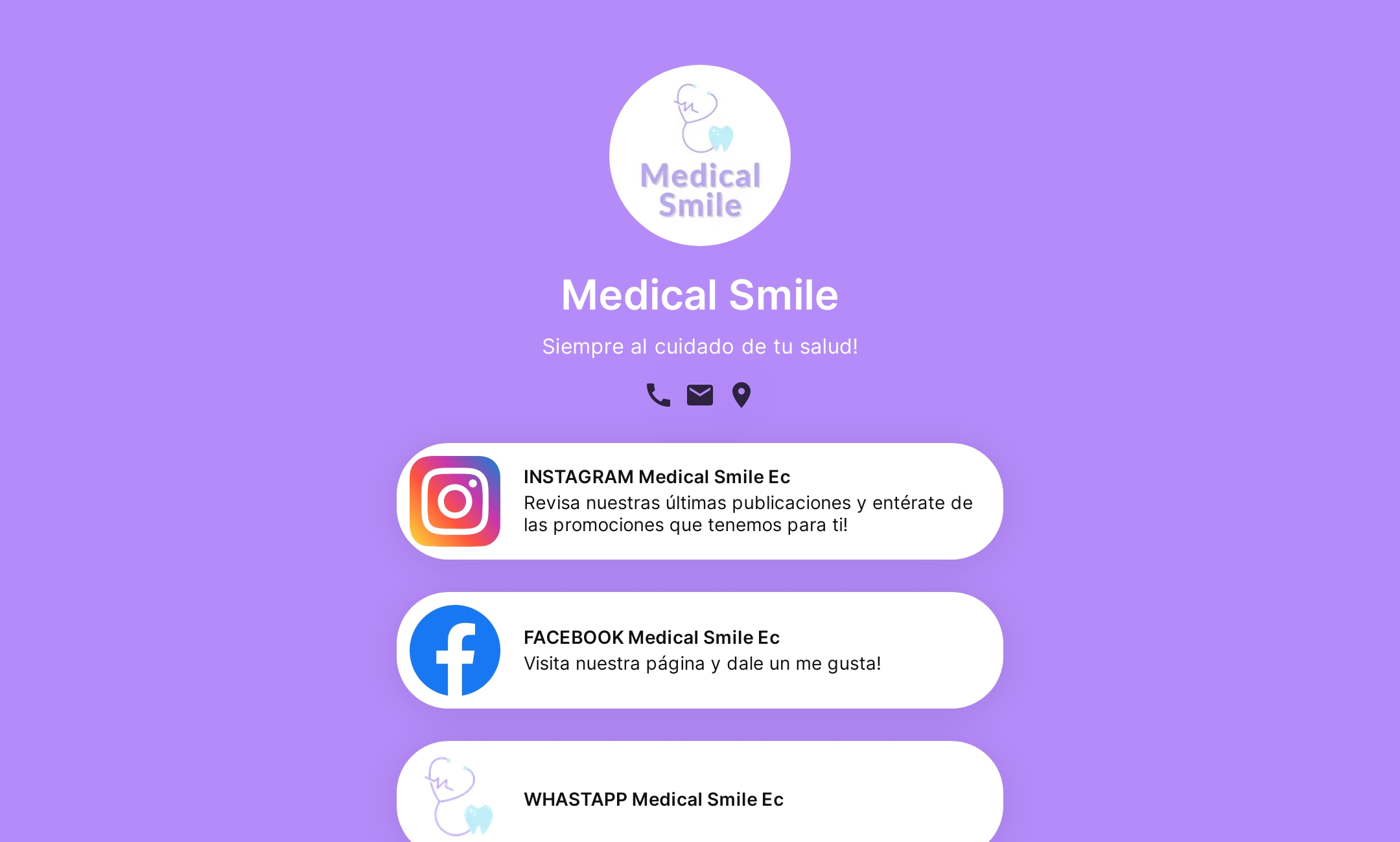 Medical Smile's Flowpage