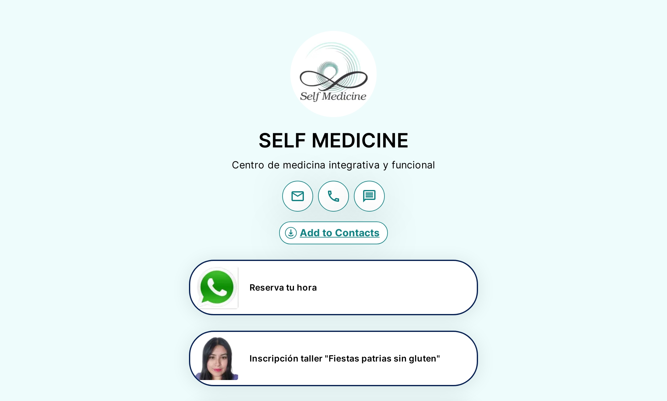 SELF MEDICINE's Flowpage