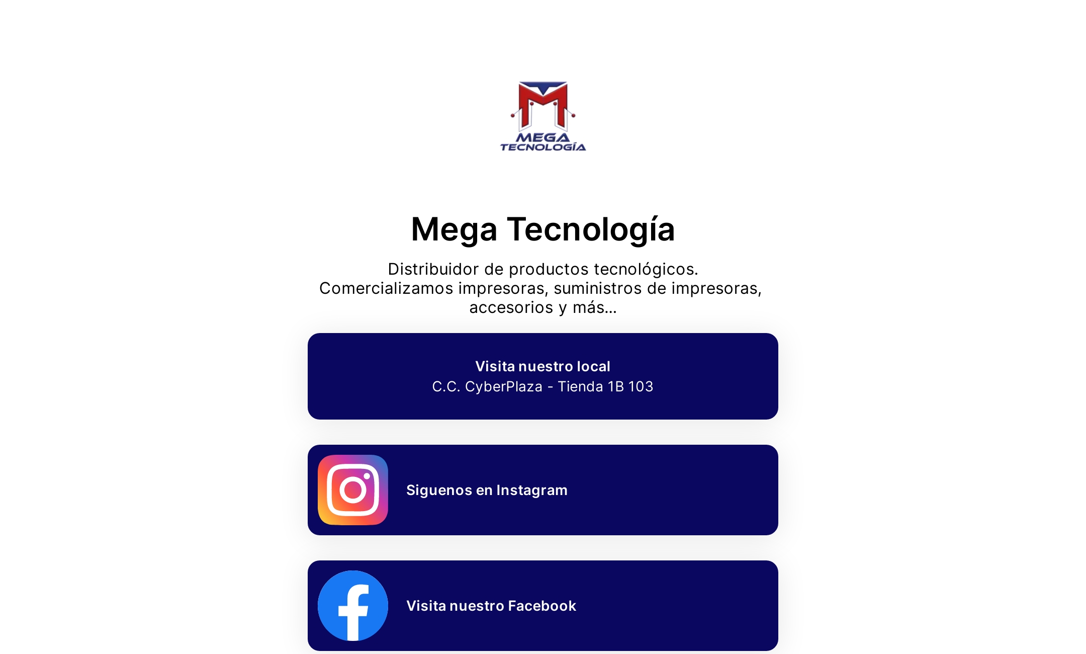 Mega Tecnología's Flowpage