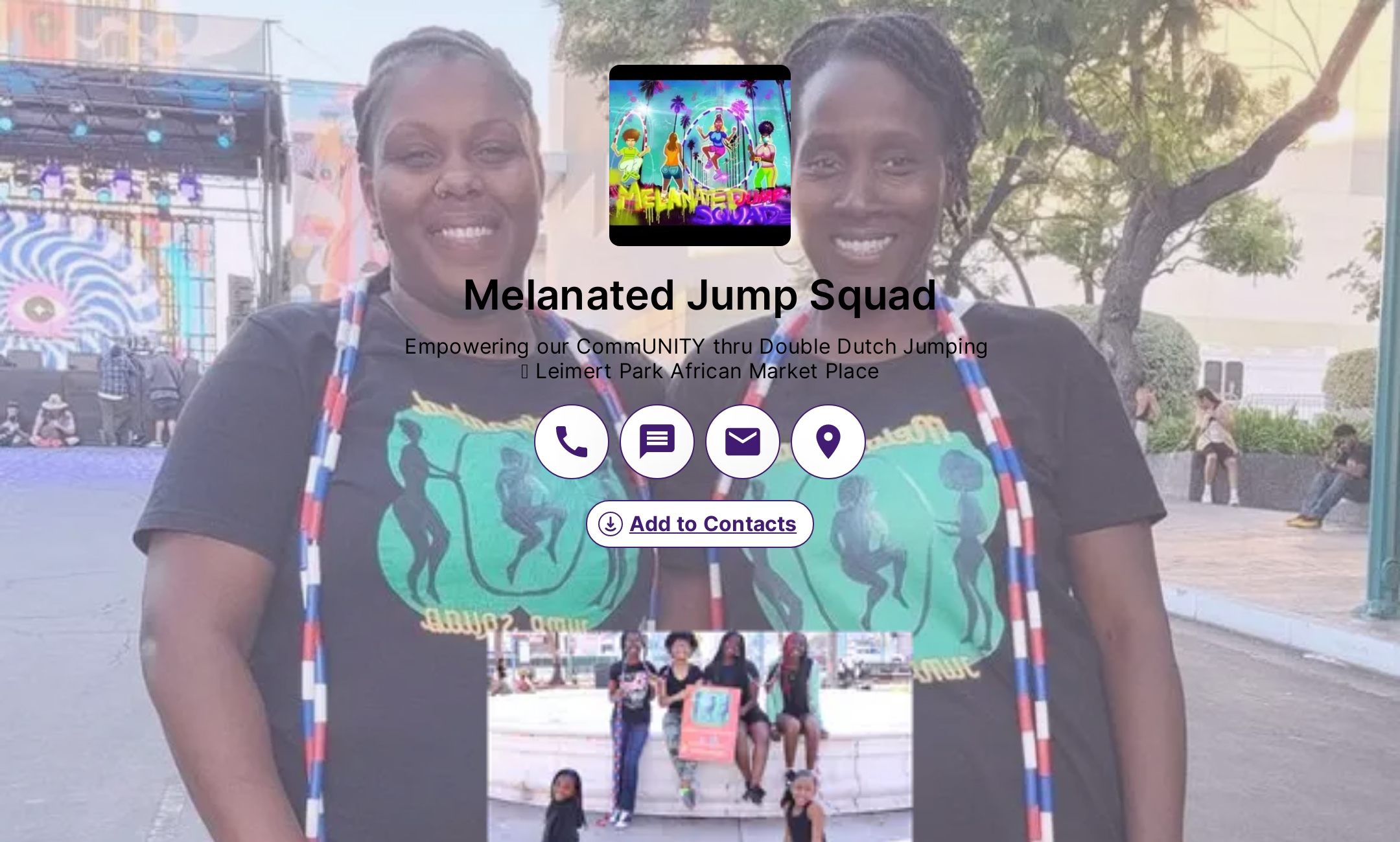 Melanated Jump Squad 's Flowpage